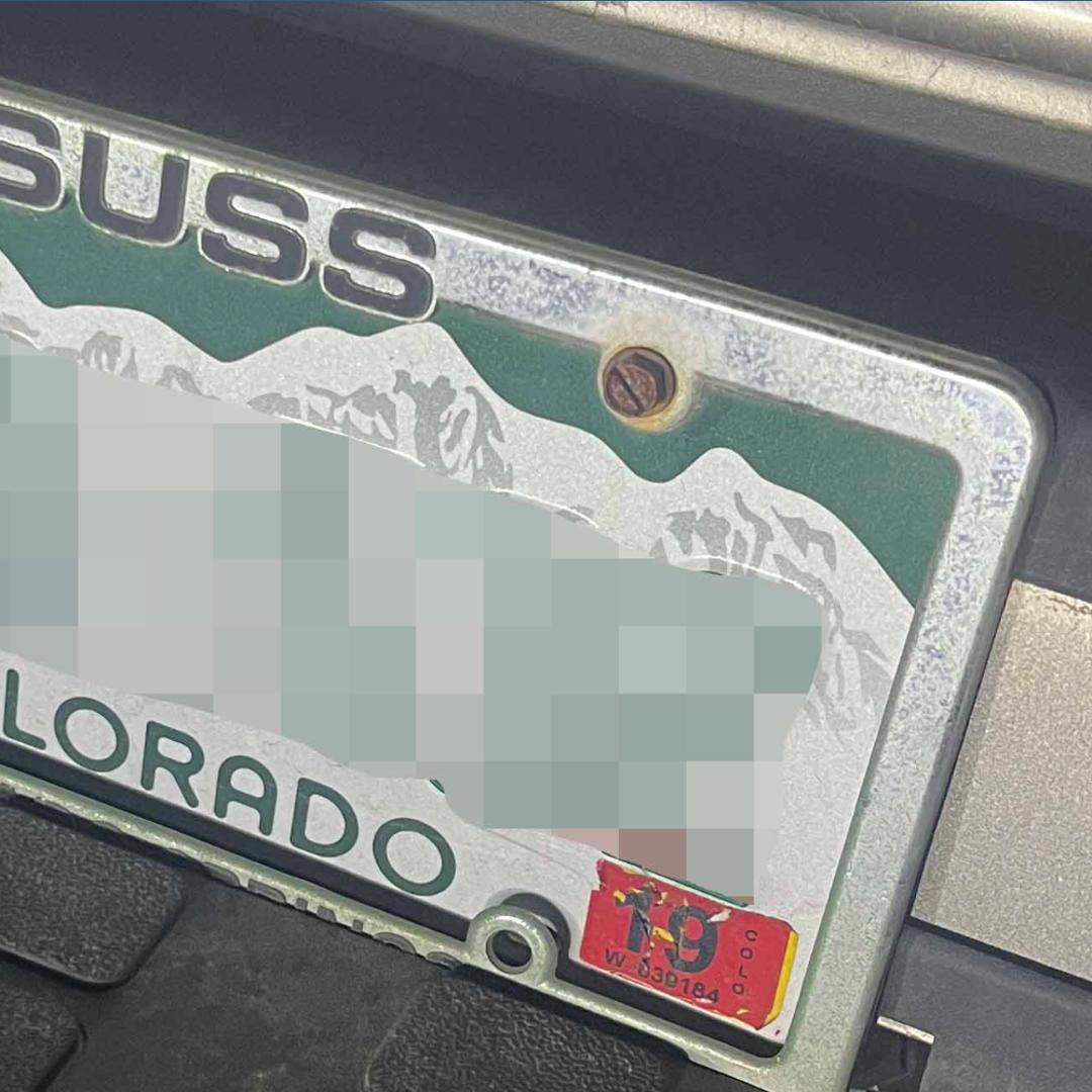 Driver cited for expired plates from 6 years ago | 9news.com