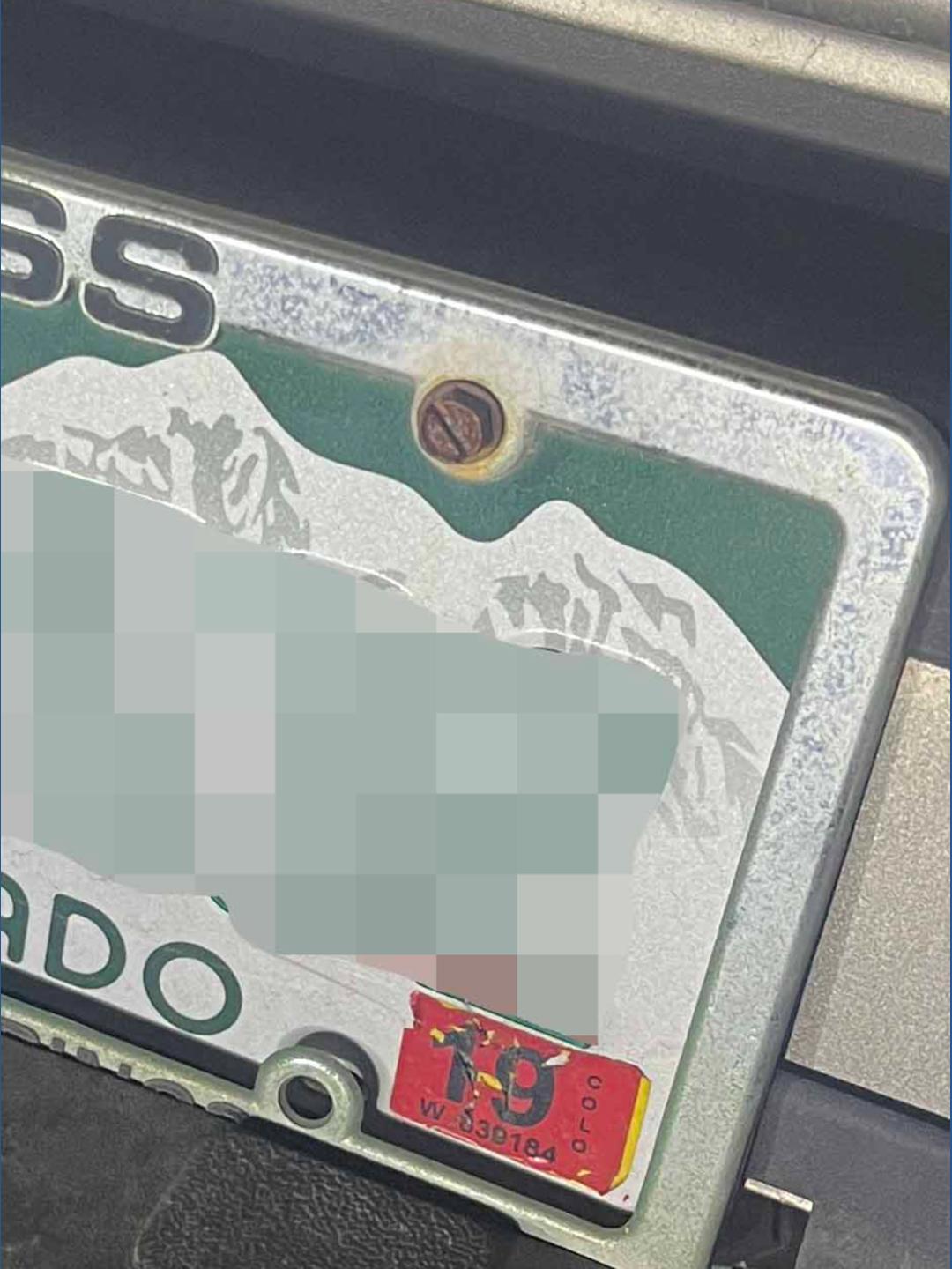 Driver cited for expired plates from 6 years ago | 9news.com