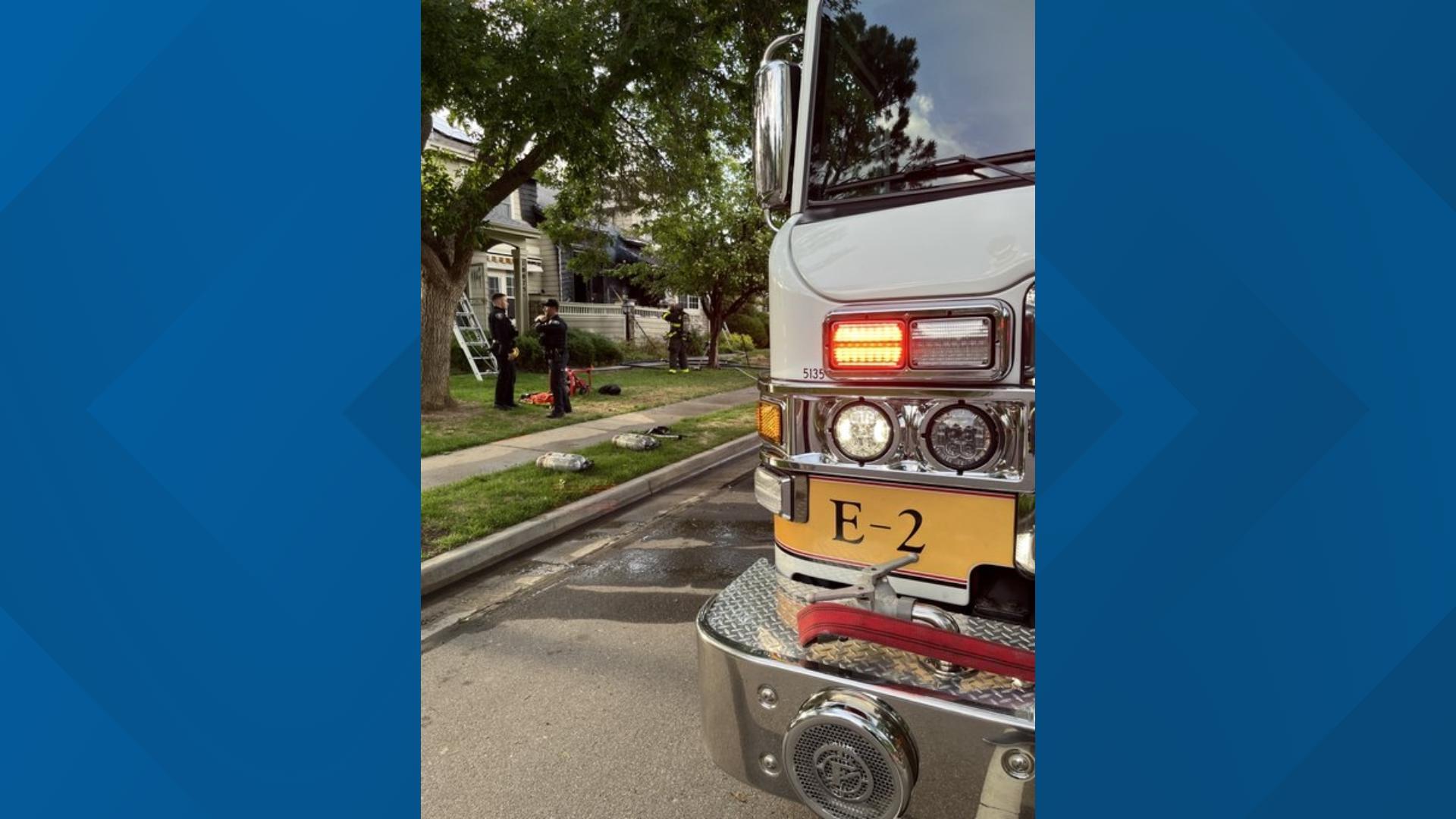 Crews respond to Westminster townhome fire | 9news.com