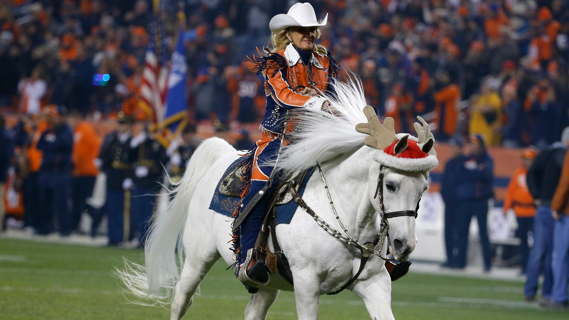 Broncos' mascot Thunder to miss Sunday's game | 9news.com