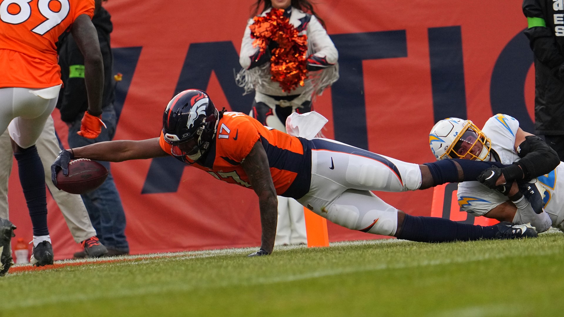 Receiver Lil'Jordan Humphrey signs one-year deal with Broncos | 9news.com