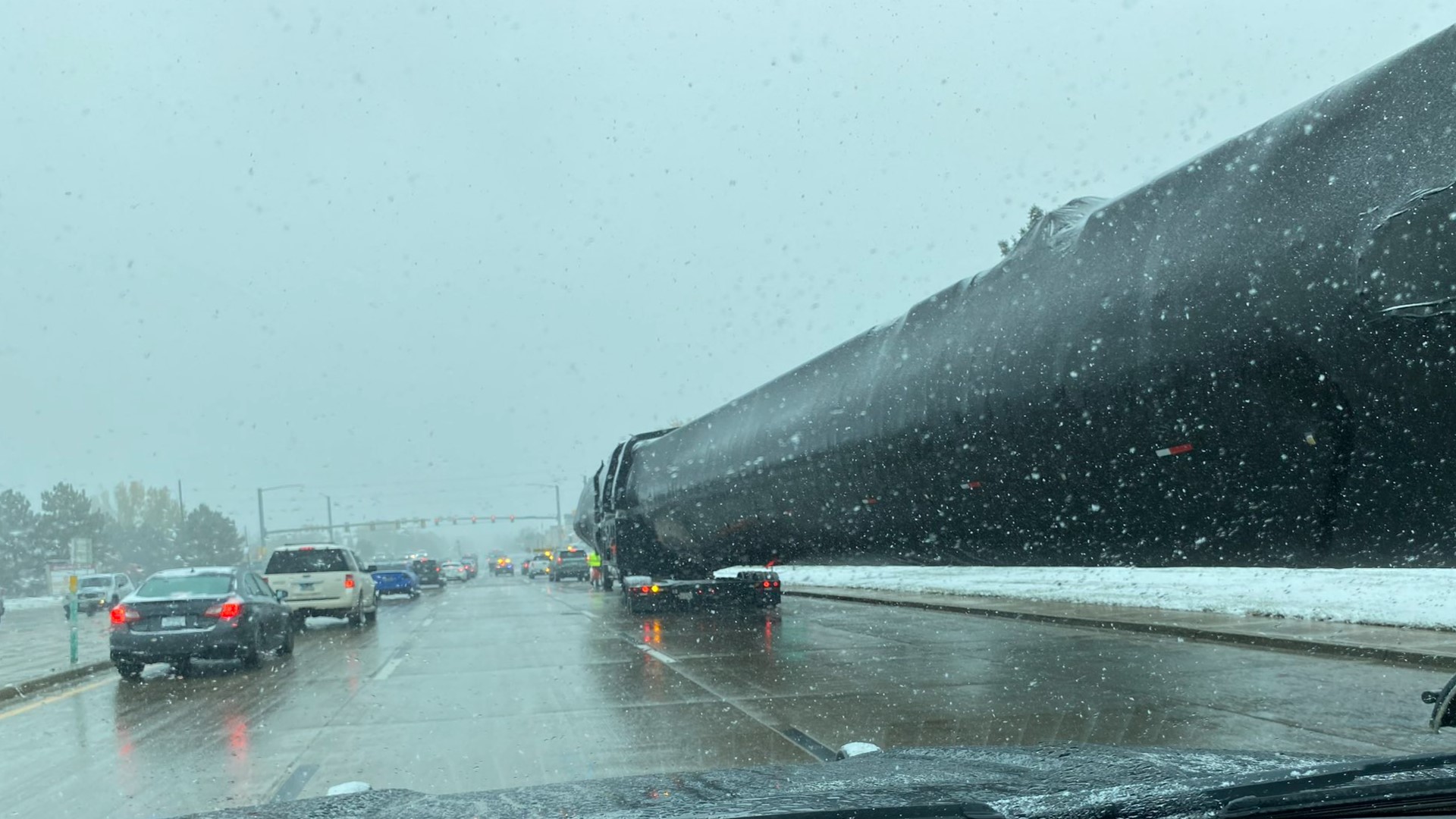SpaceX rocket escorted through Colorado streets | 9news.com