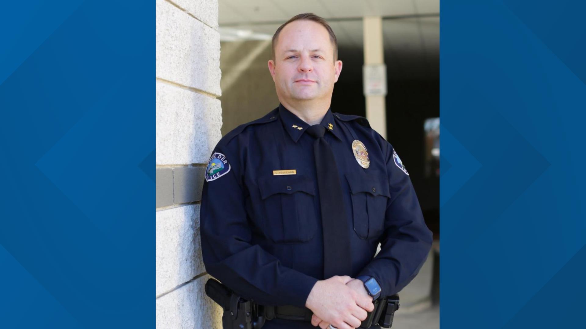 Stephen Redfearn named next Boulder Police Department chief | 9news.com