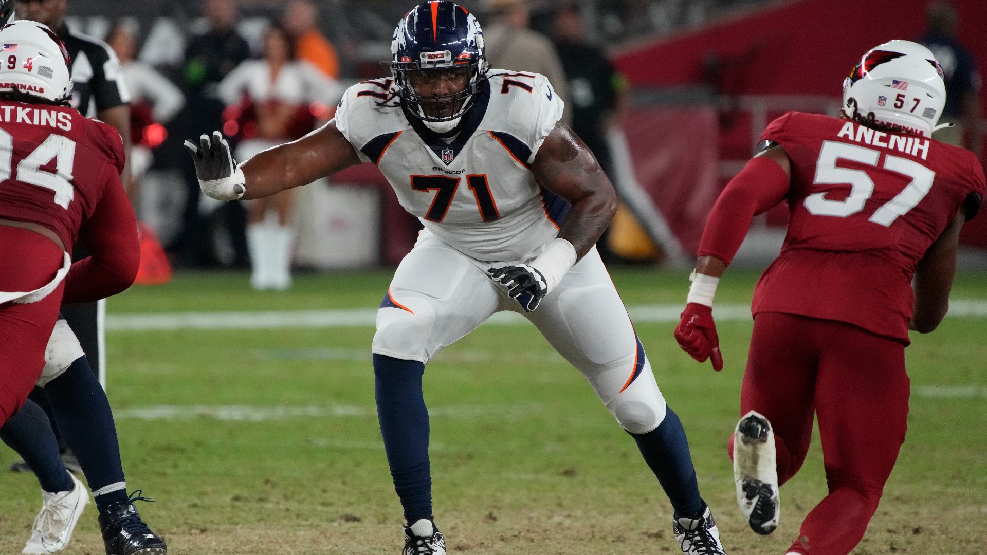 Demontrey Jacobs has knee, ankle sprains as roster cuts loom | 9news.com