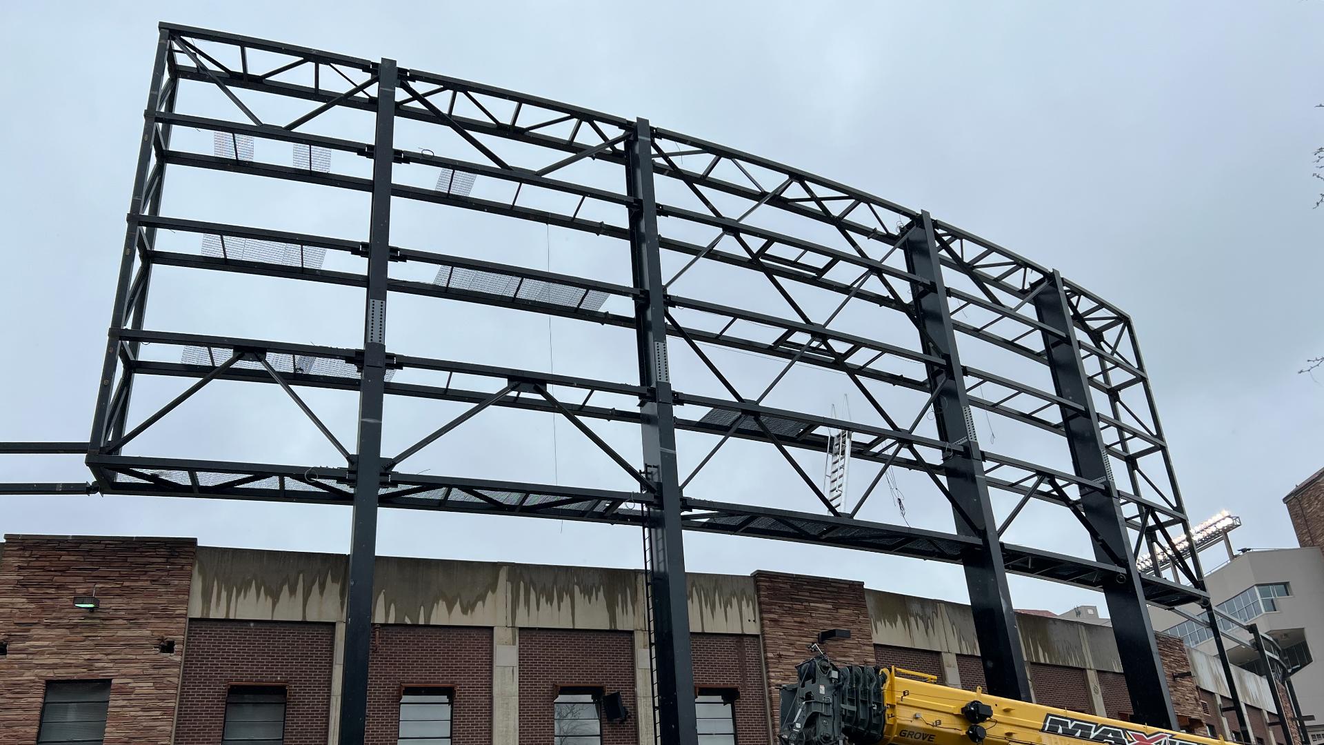 Folsom Field gets new scoreboard for Deion Sanders' 2nd season | 9news.com