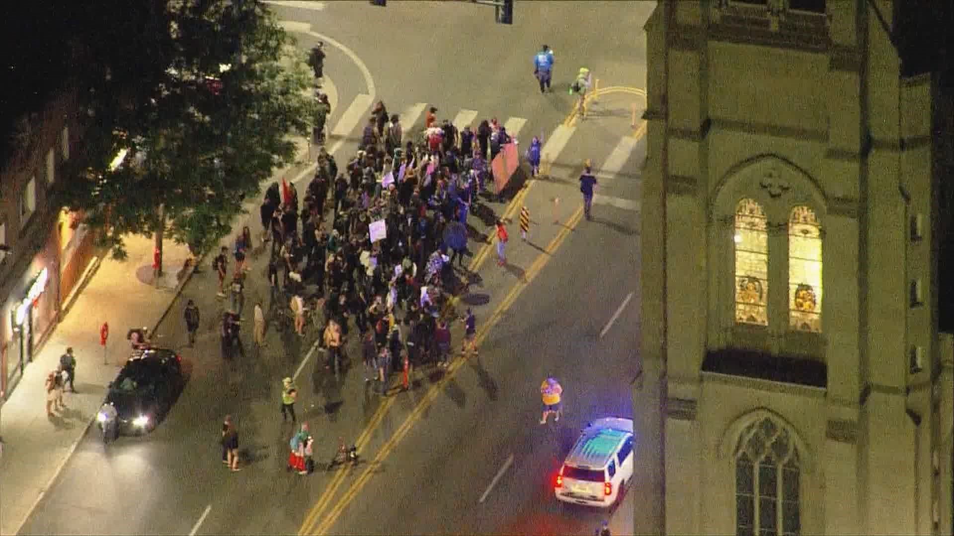 Protesters gather at Colorado Capitol over Roe v. Wade reversal | 9news.com
