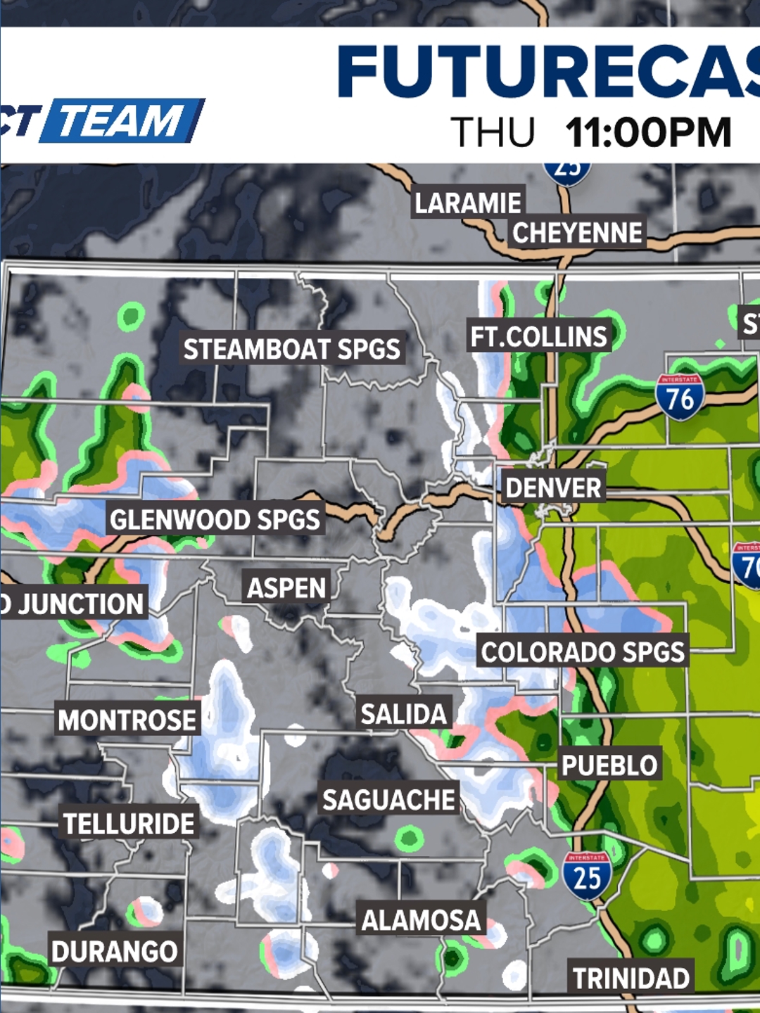 Denver, Colorado, Front Range weather forecast | 9news.com