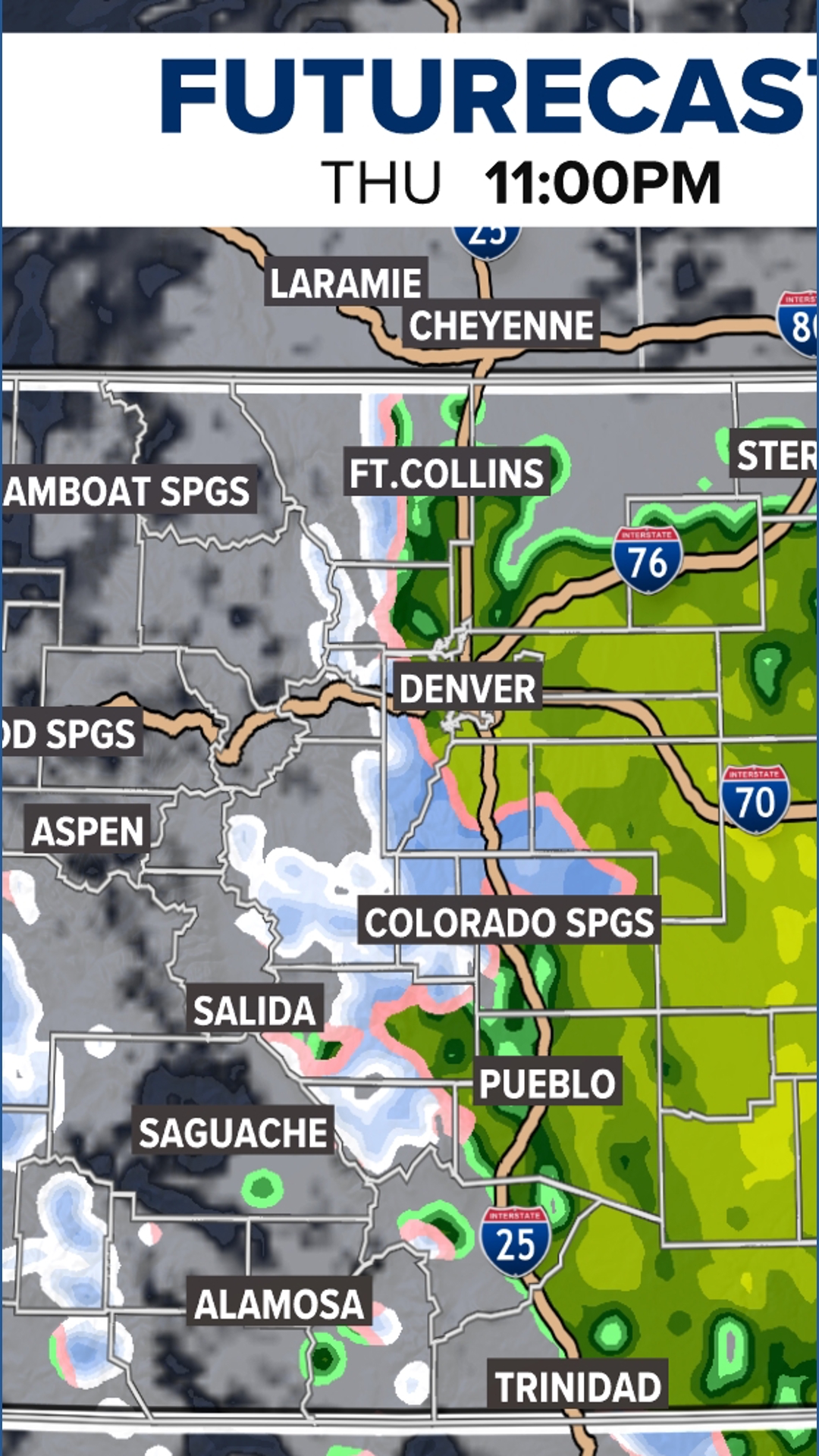 Denver, Colorado, Front Range weather forecast | 9news.com