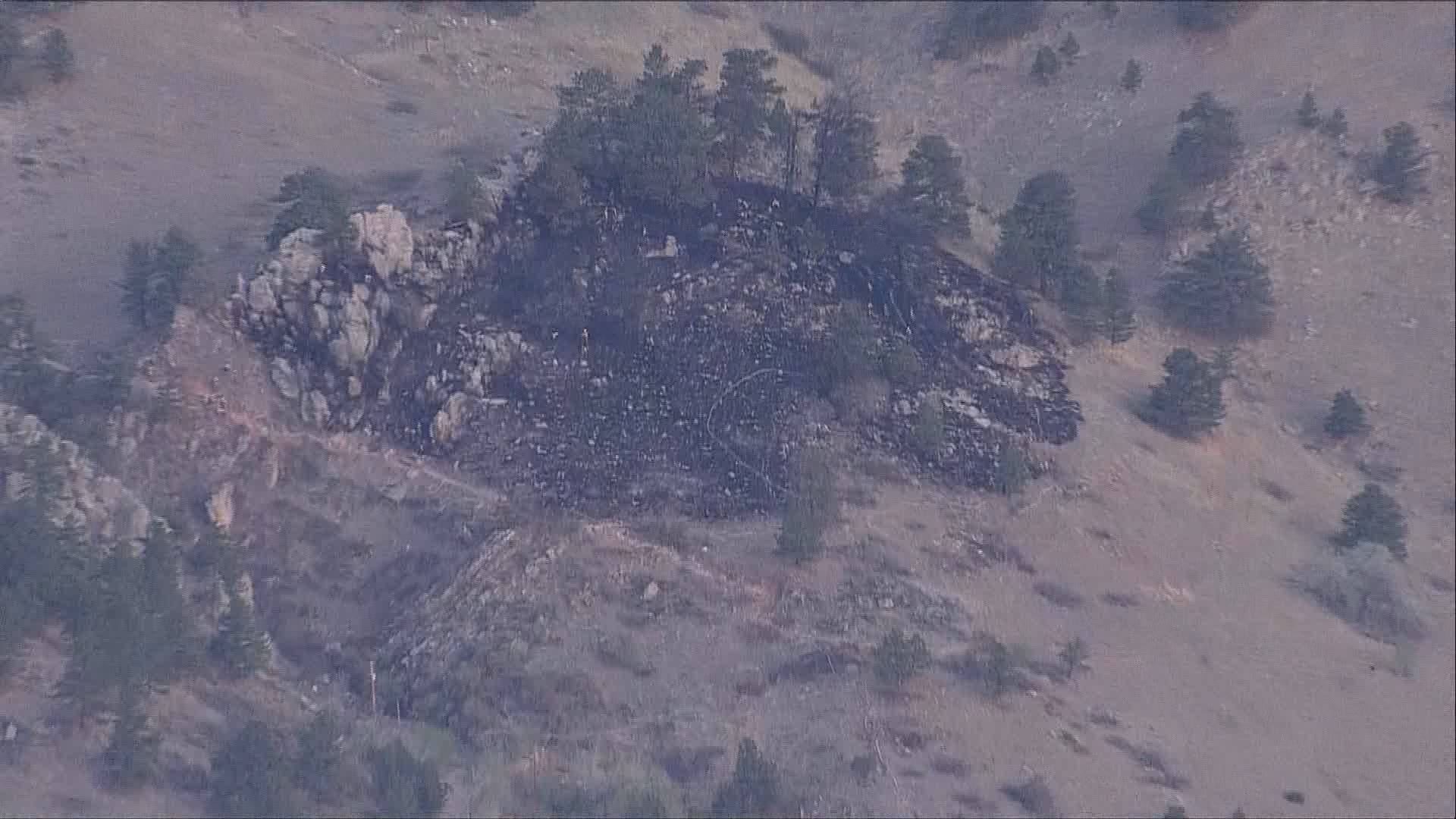 Goat Trail Fire in west Boulder | 9news.com