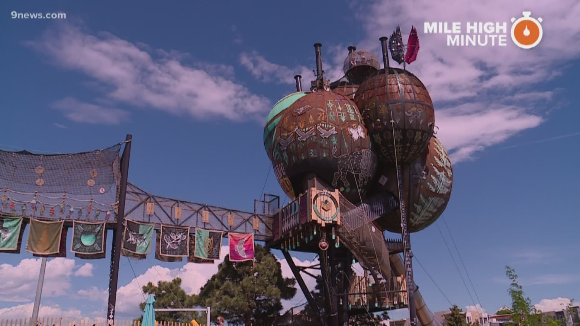 Outdoor aerial adventure course opens at Children's Museum of Denver ...