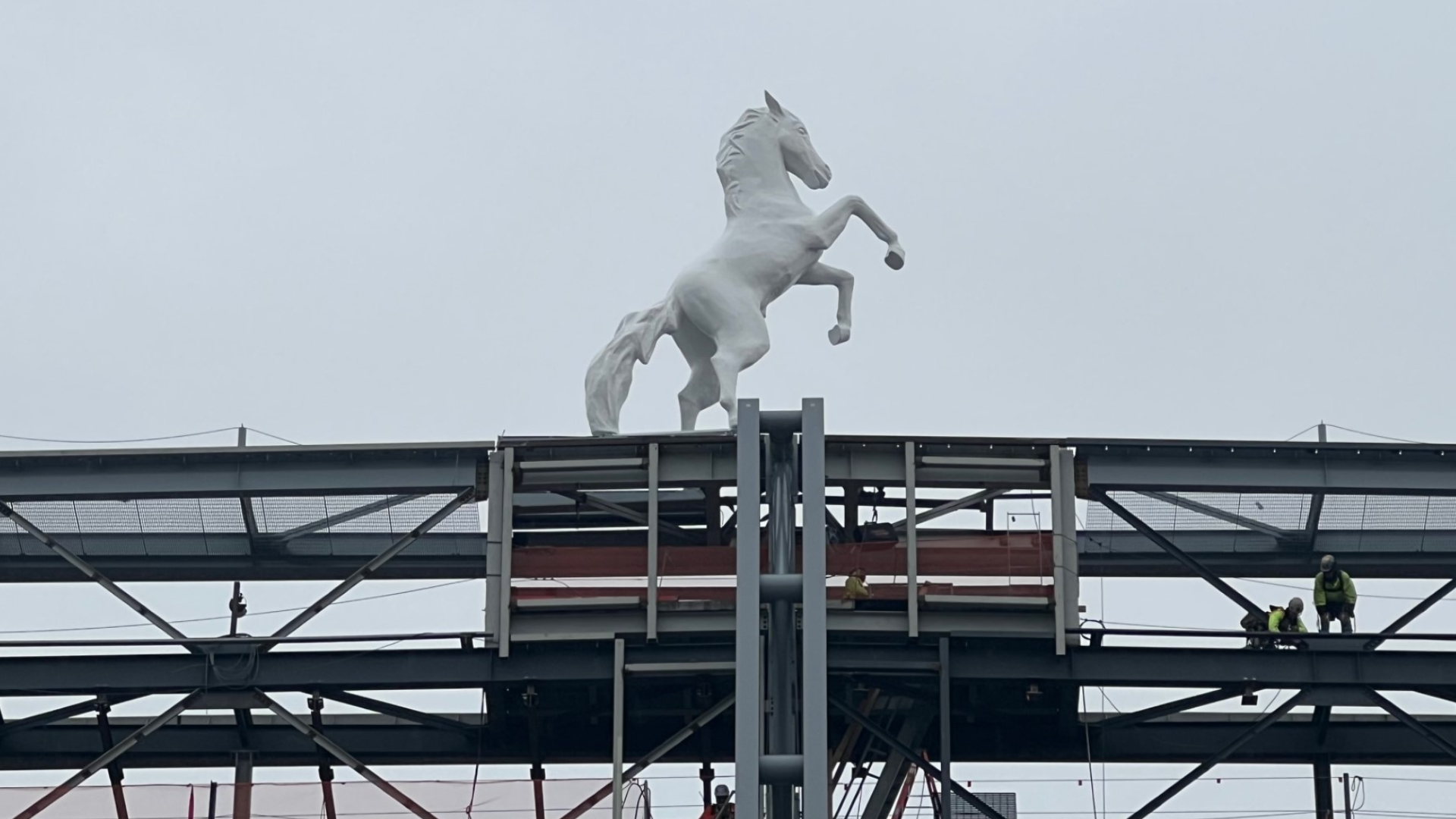 Broncos' new Empower Field at Mile High Scoreboard begins testing ...