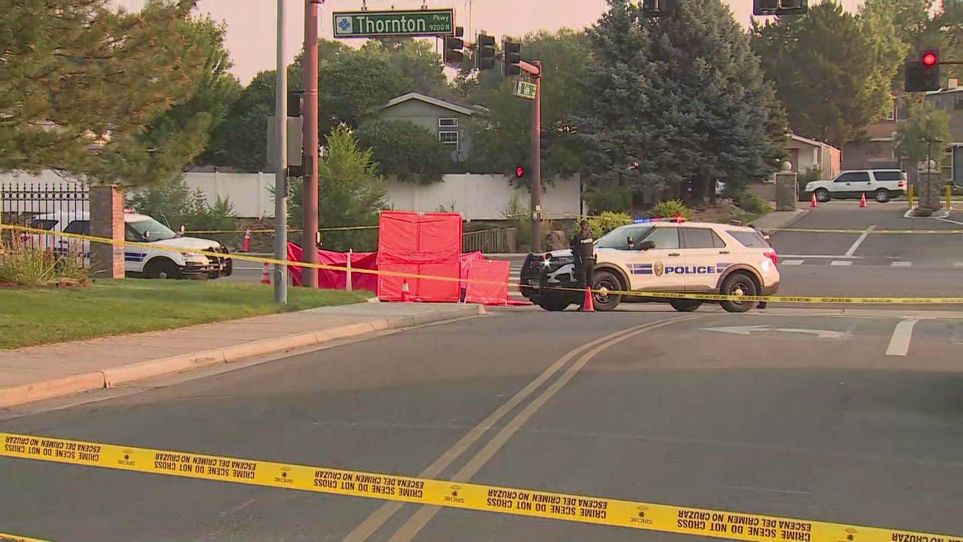 Man killed, Thornton officer injured after shooting | 9news.com
