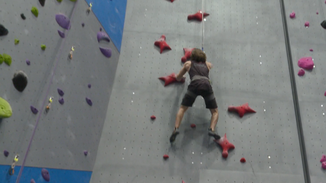 Jordan Fishman is climbing toward a world championship | 9news.com