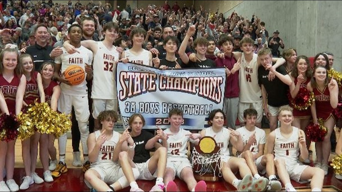 Faith Christian claims Class 3A boys state basketball title | 9news.com