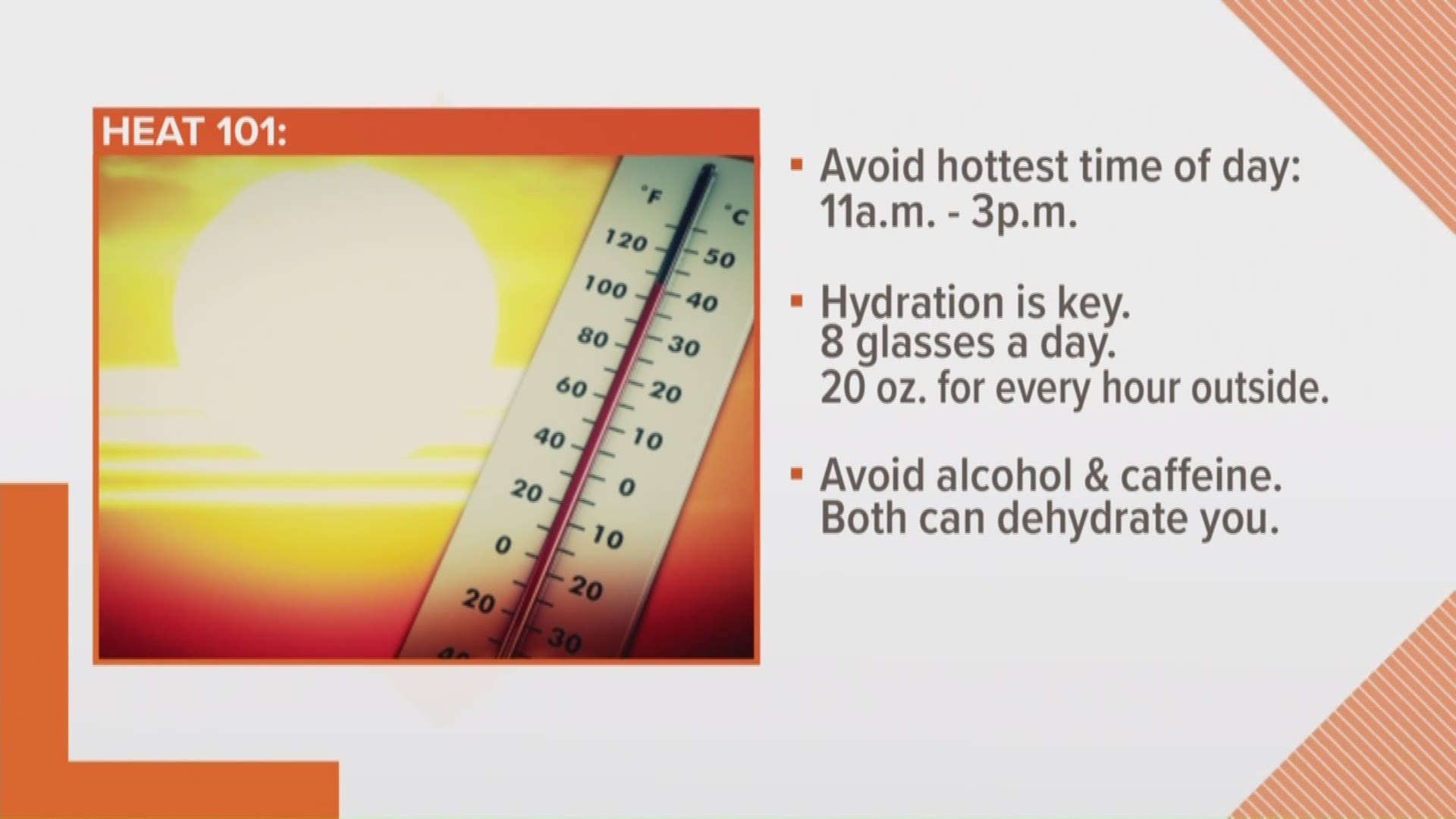 How to stay safe (and cool) when working out in the heat | 9news.com