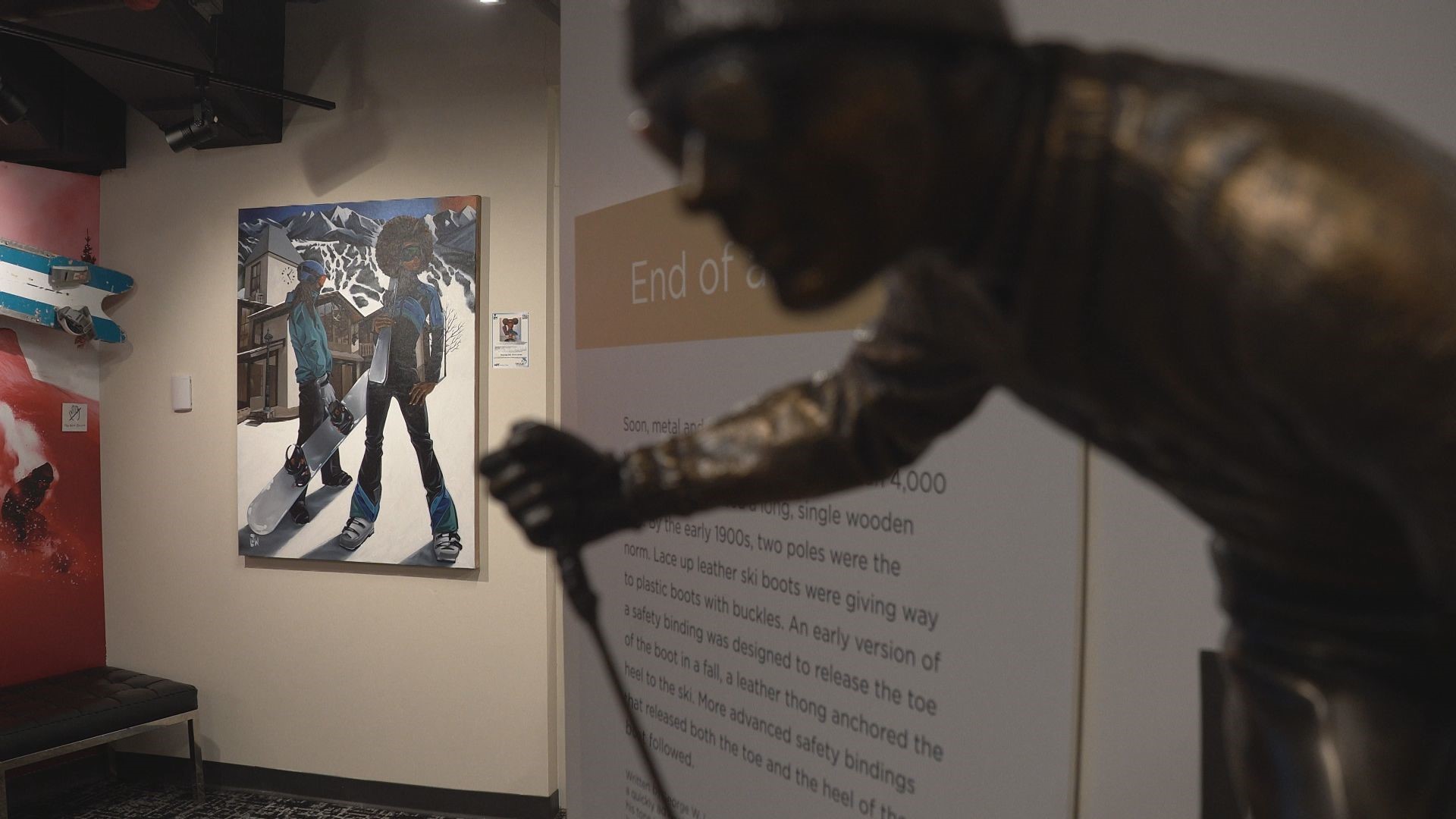 Art collection in Vail helps showcase diversity in skiing | 9news.com