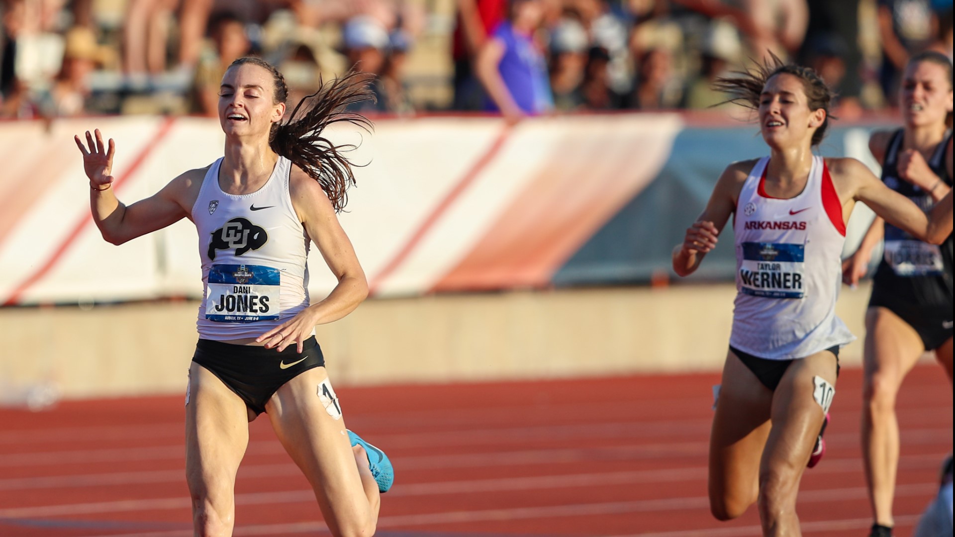 CU's Dani Jones wins track national title | 9news.com