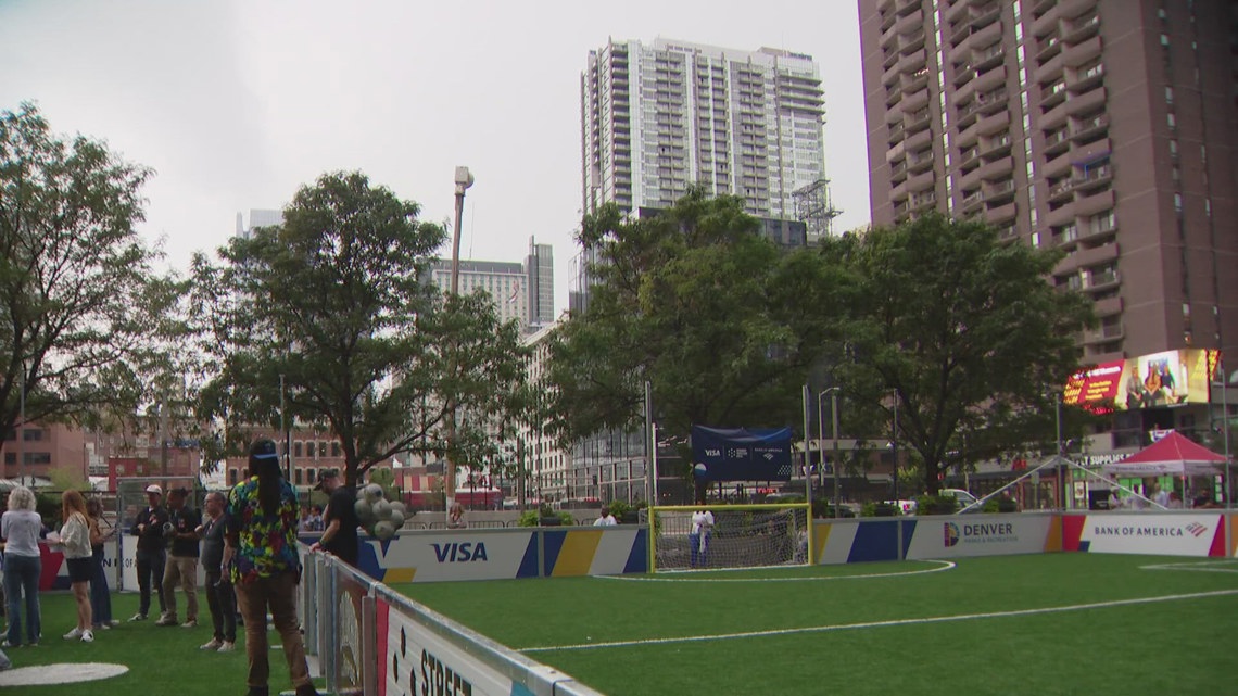 Denver opens new soccer fields to boost downtown activities for kids ...