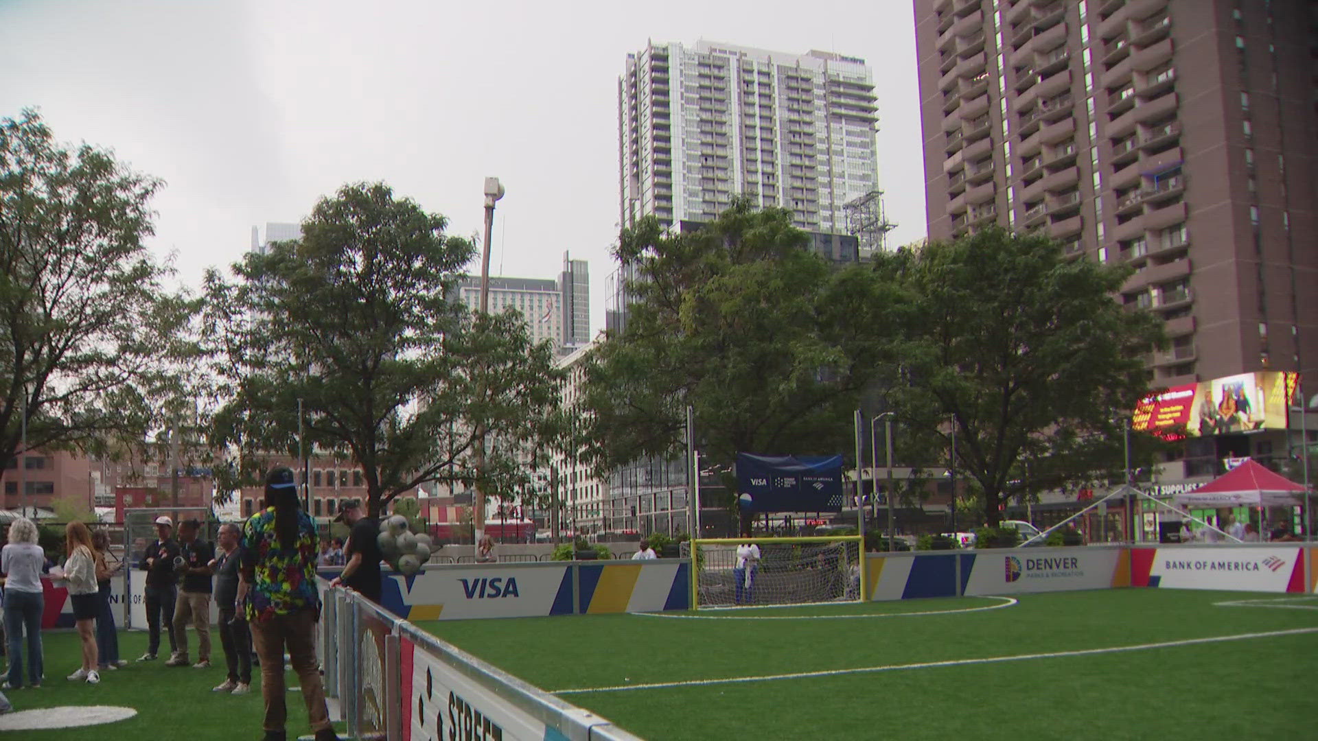 Denver opens new soccer fields to boost downtown activities for kids ...