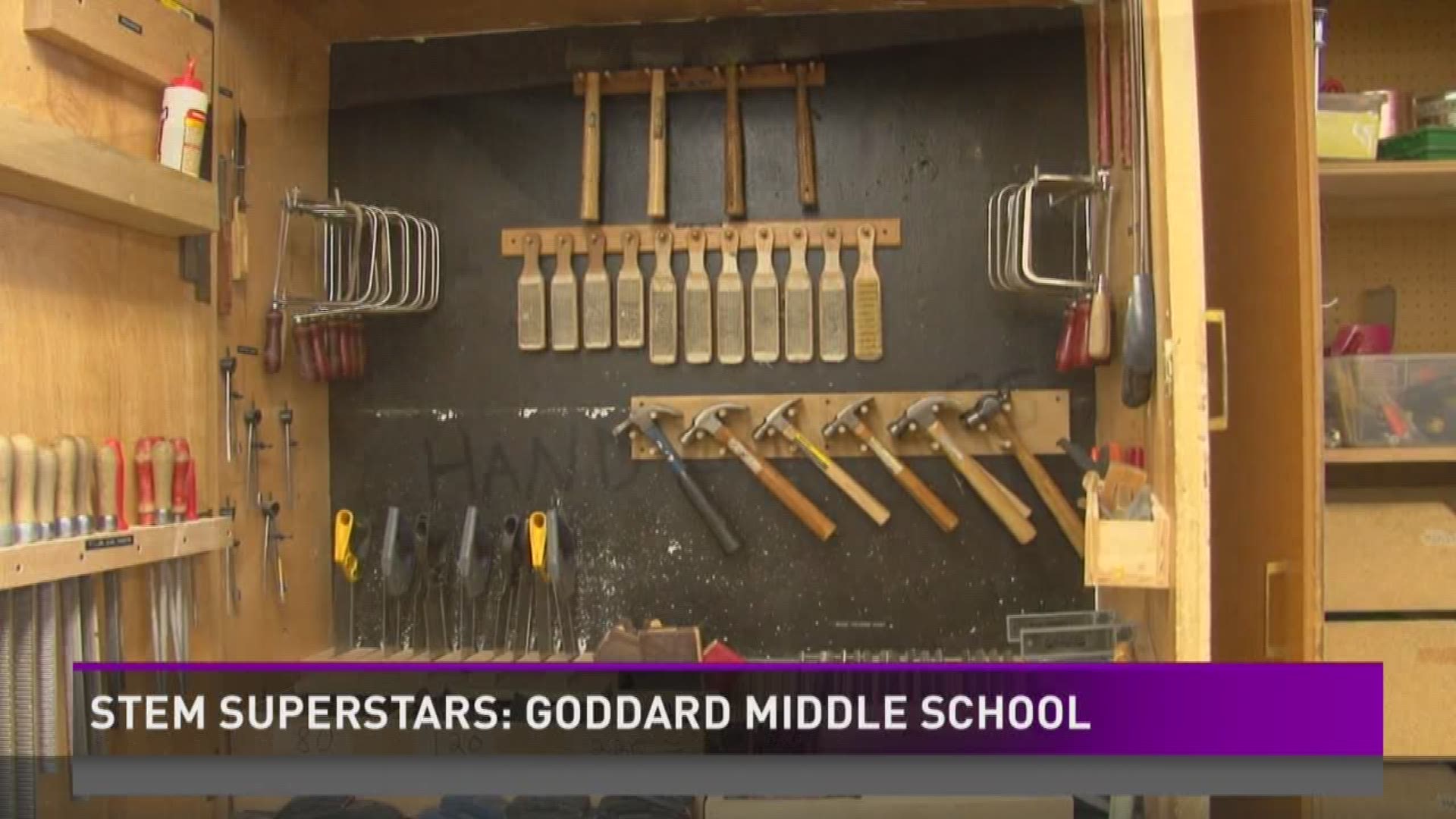 Woodshop gets a high tech twist with Goddard Middle School STEM | 9news.com