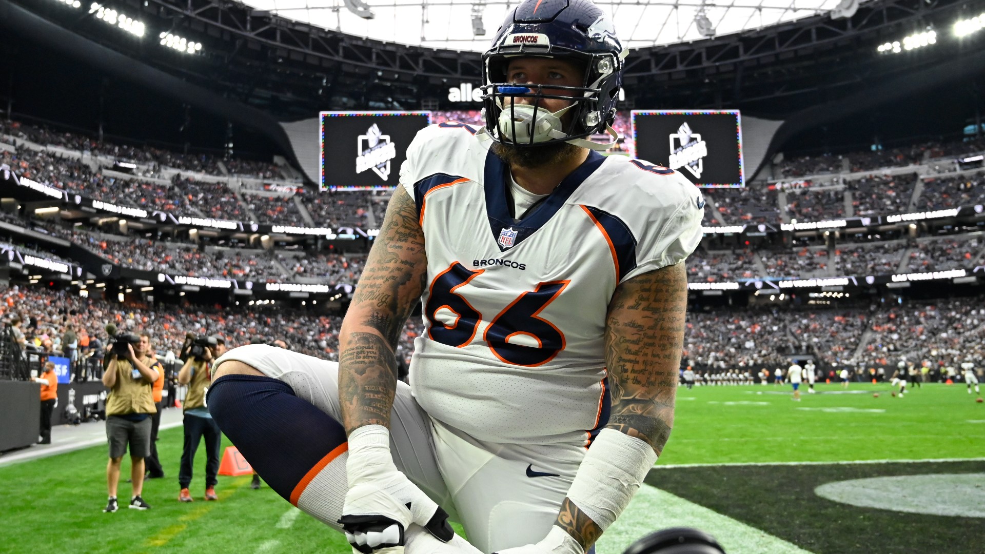 Dalton Risner, Pat Surtain honored with Broncos team awards | 9news.com