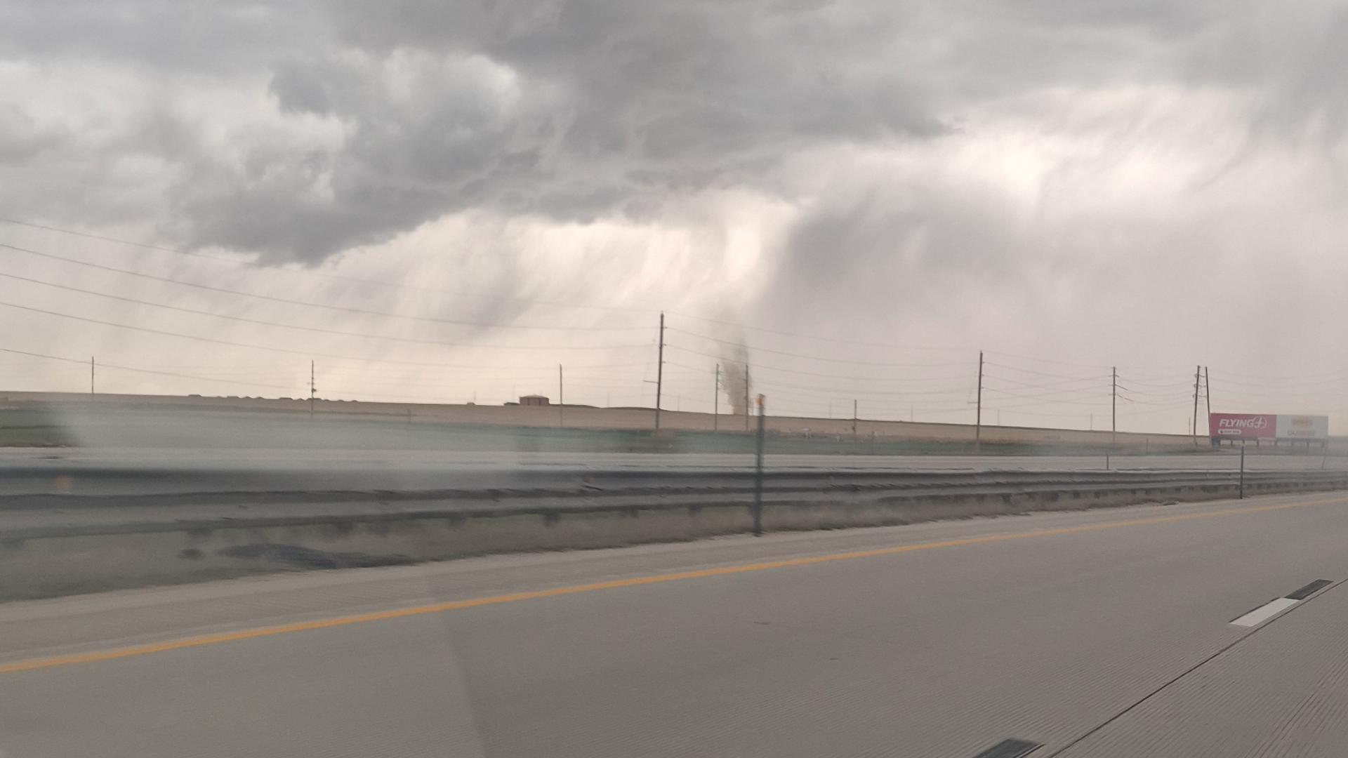 Gustnado touches down near Denver airport | 9news.com