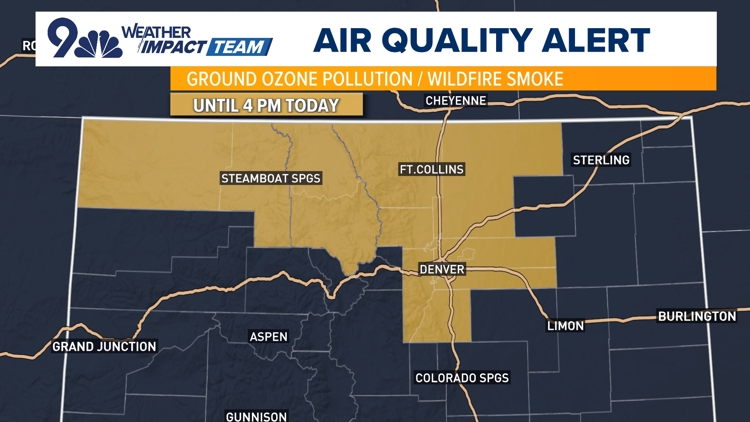 Denver's air quality is ranked among worst in the world Tuesday | 9news.com