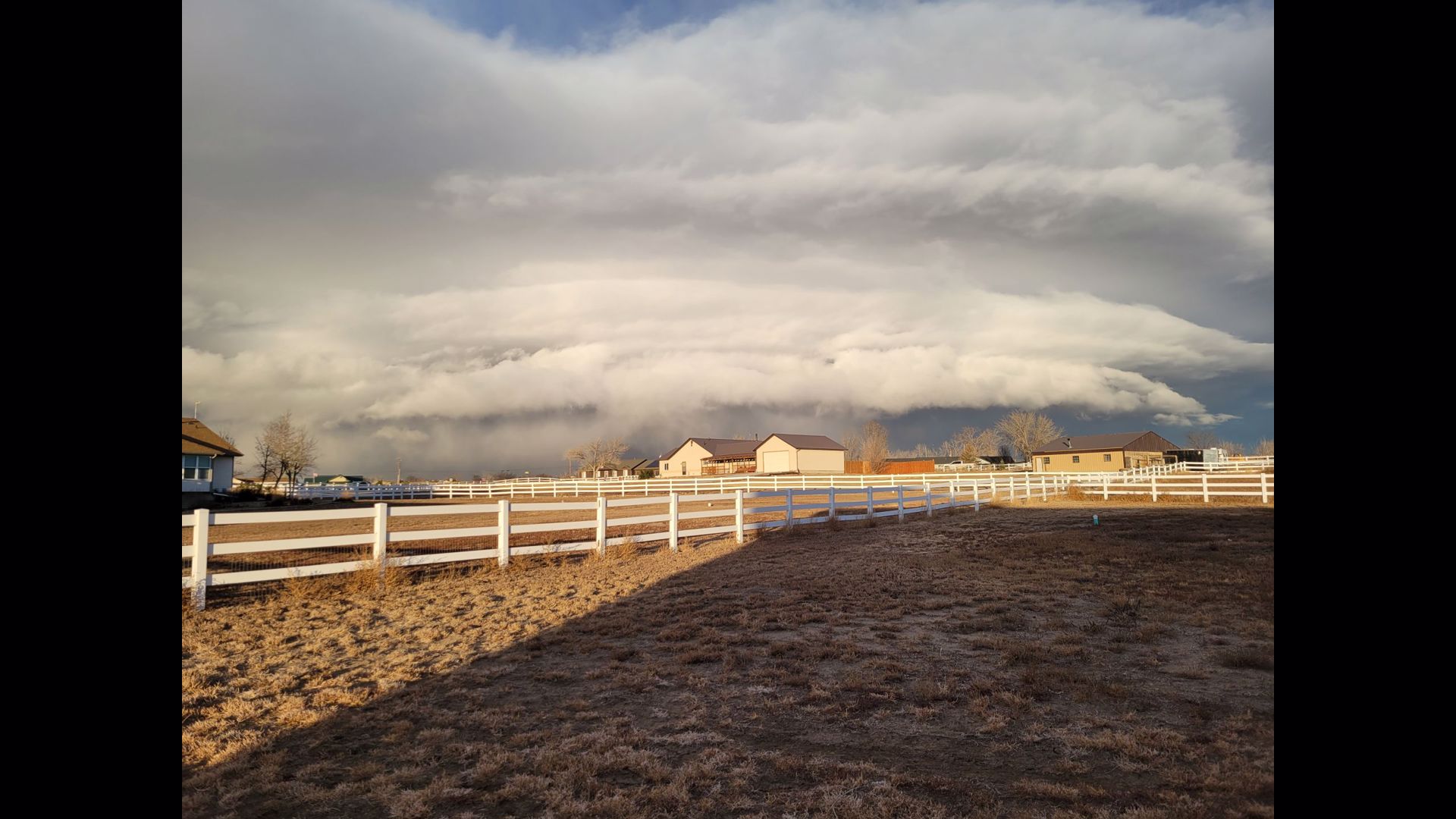 Wind, snow storm arrives in Colorado with rainbow seen in Denver ...