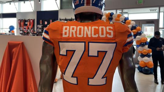 Broncos to wear 1977 throwback uniforms in 3 games | 9news.com