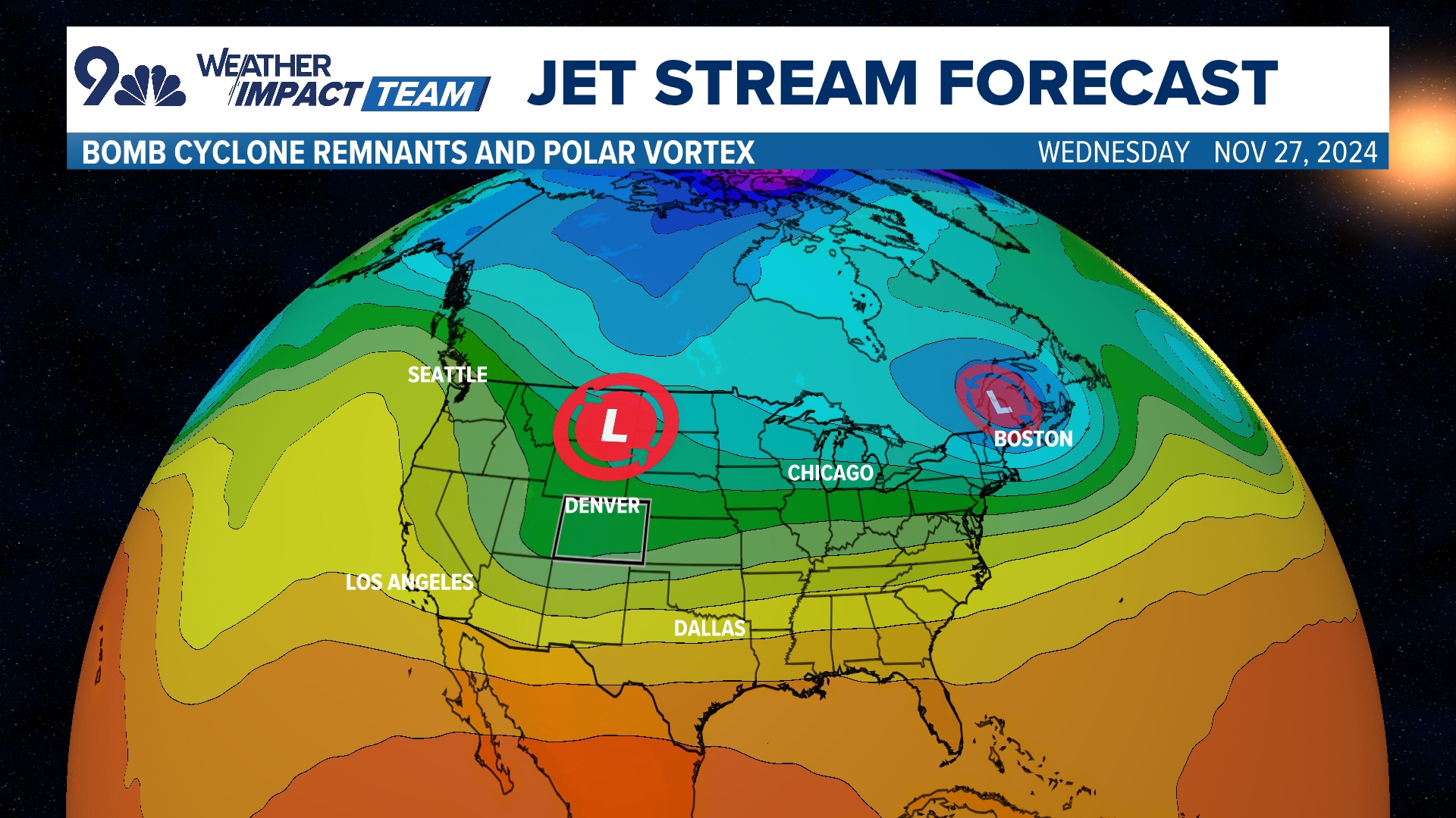 Polar vortex, bomb cyclone to affect Thanksgiving week weather | 9news.com
