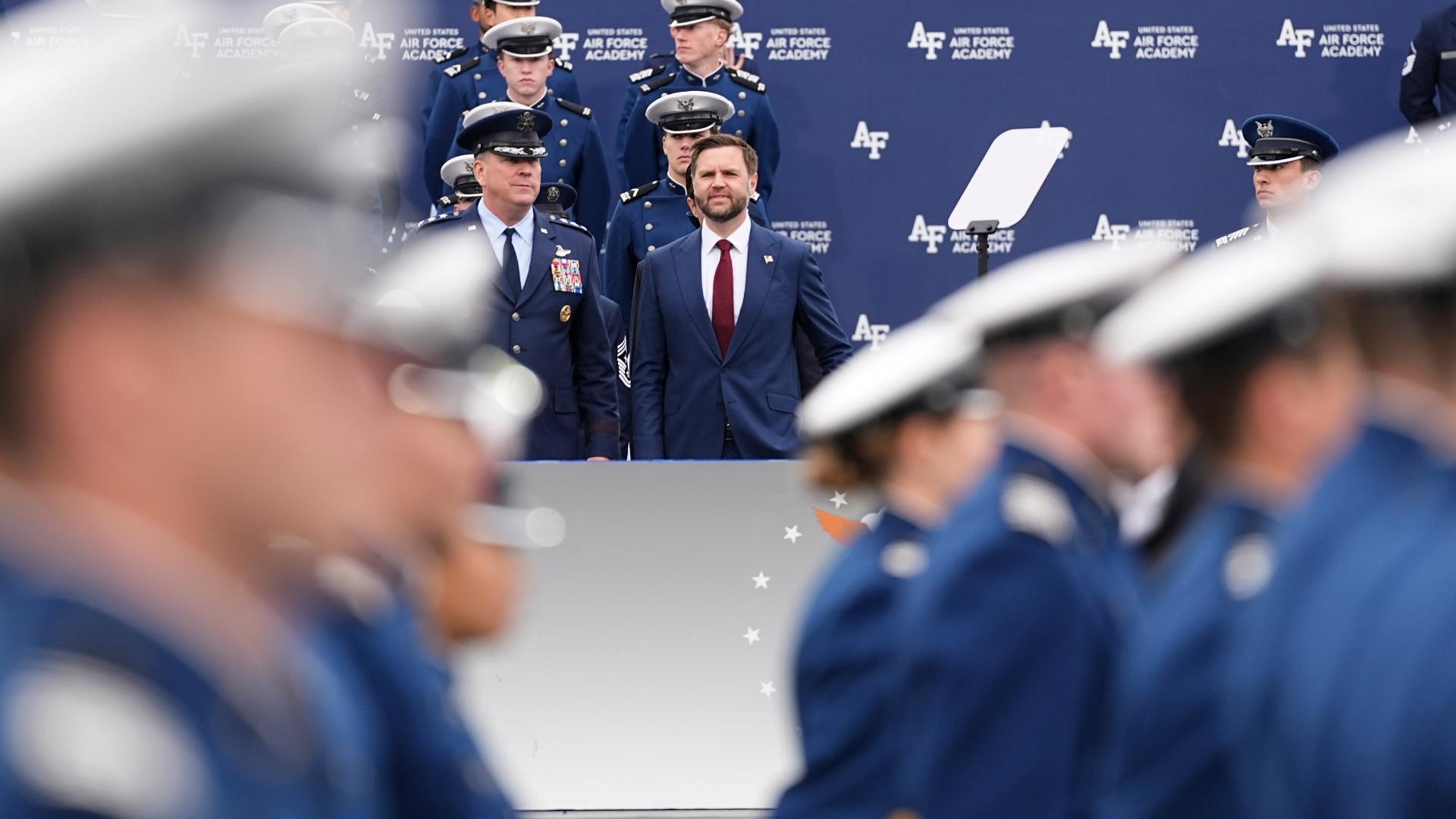 JD Vance speaks at Air Force Academy graduation | 9news.com