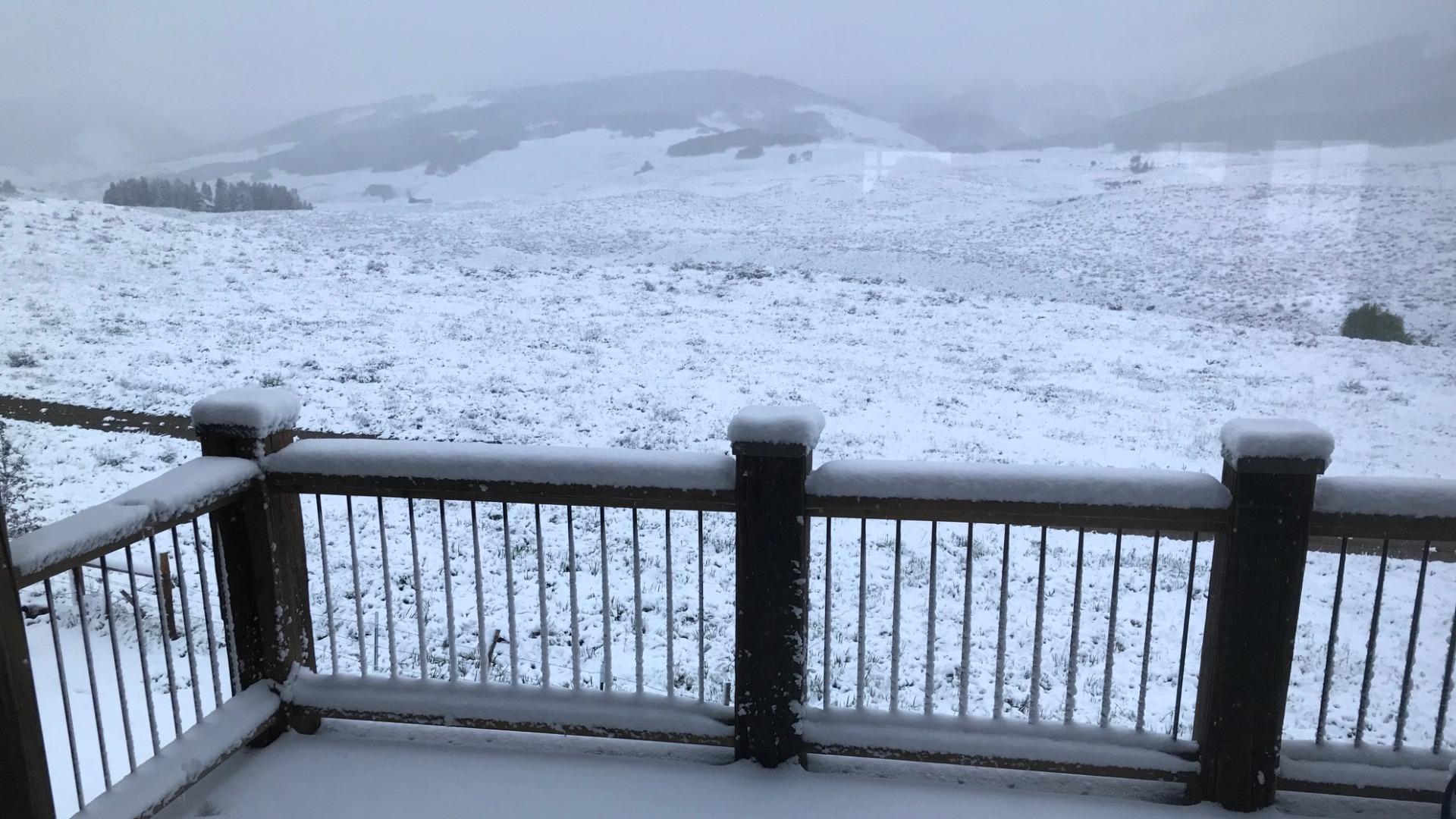 Photos show snow on Rabbit Ears, Cameron Pass in Colorado | 9news.com