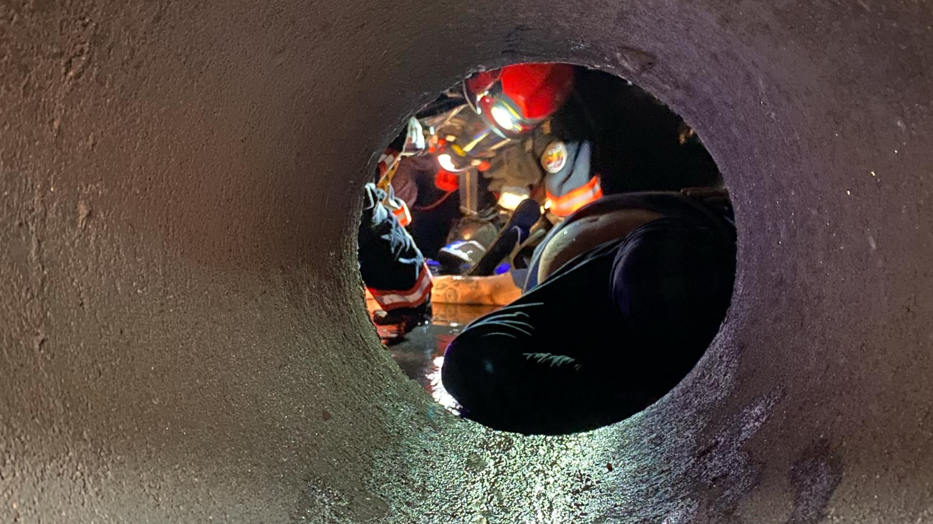 Colorado firefighters rescue man trapped in storm drain | 9news.com