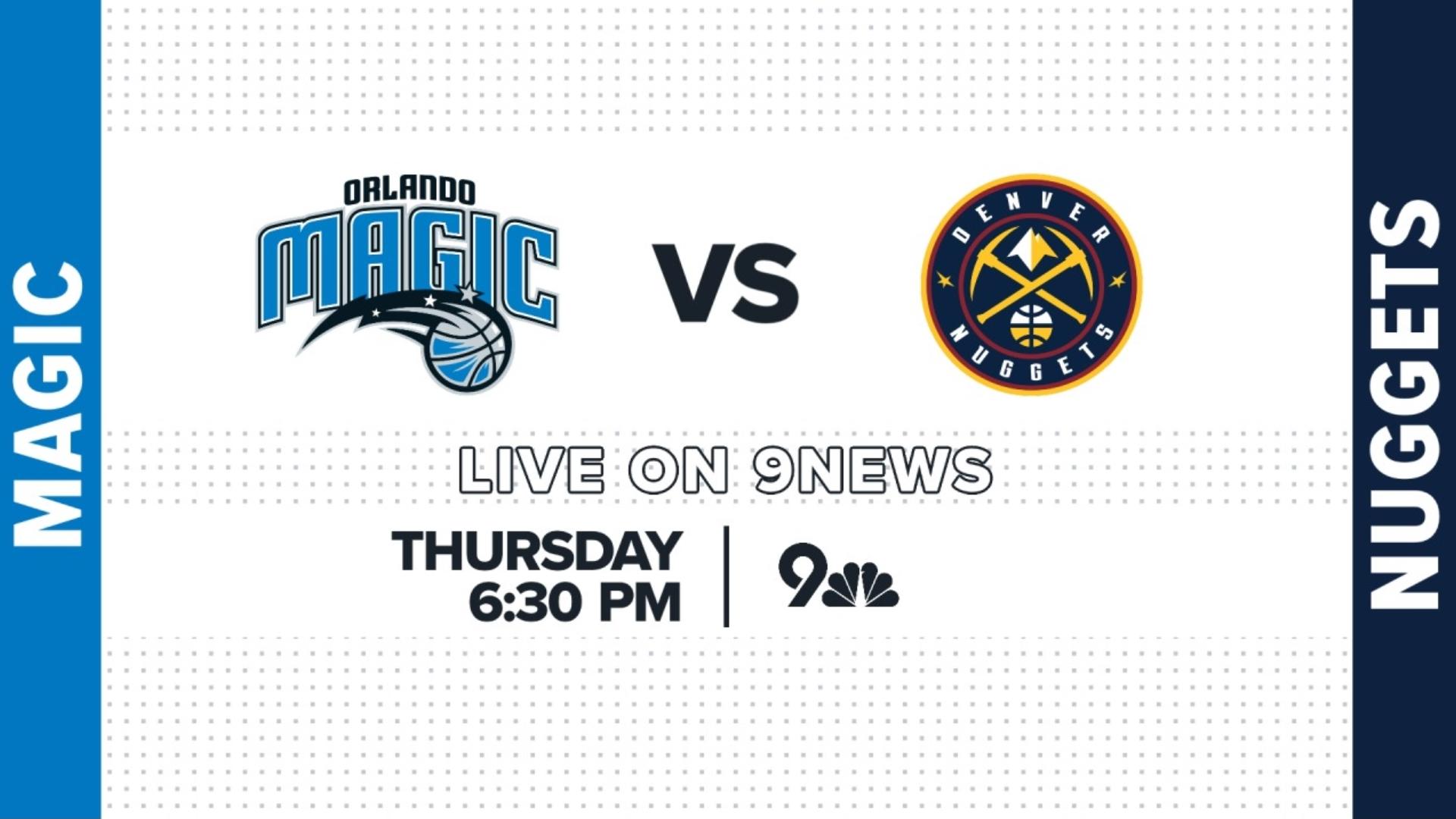 Orlando Magic vs. Denver Nuggets: How to watch Thursday's game for free ...