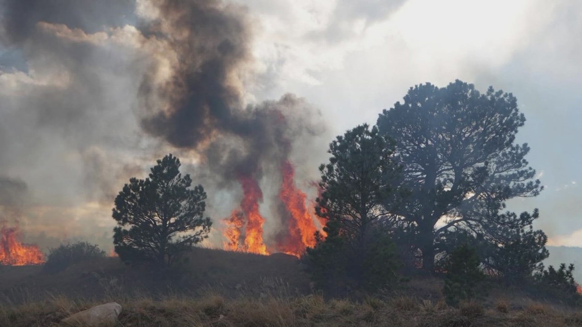 Red sludge in yards shows how close Ponds Fire got to homes | 9news.com