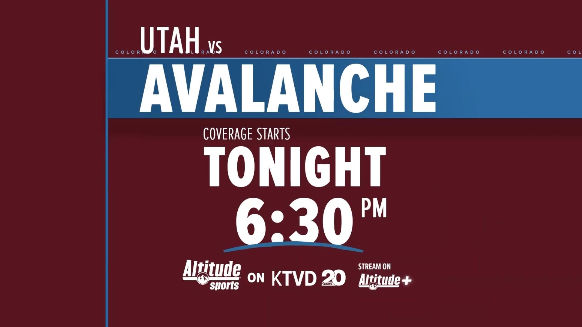 How to watch Colorado Avalanche at Utah Hockey Club on KTVD on Tuesday ...