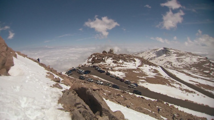 After 2 year closure, Mount Blue Sky Scenic Byway reopens to visitors ...