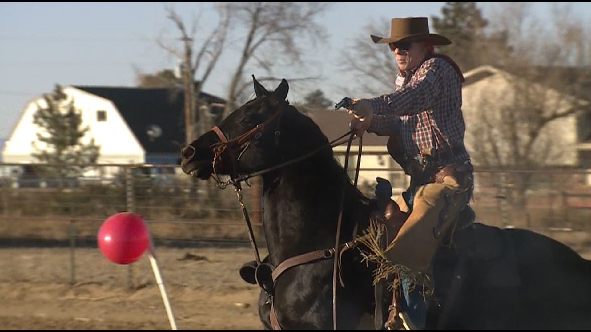 Cowboy mounted shooting back at National Western Stock Show | 9news.com