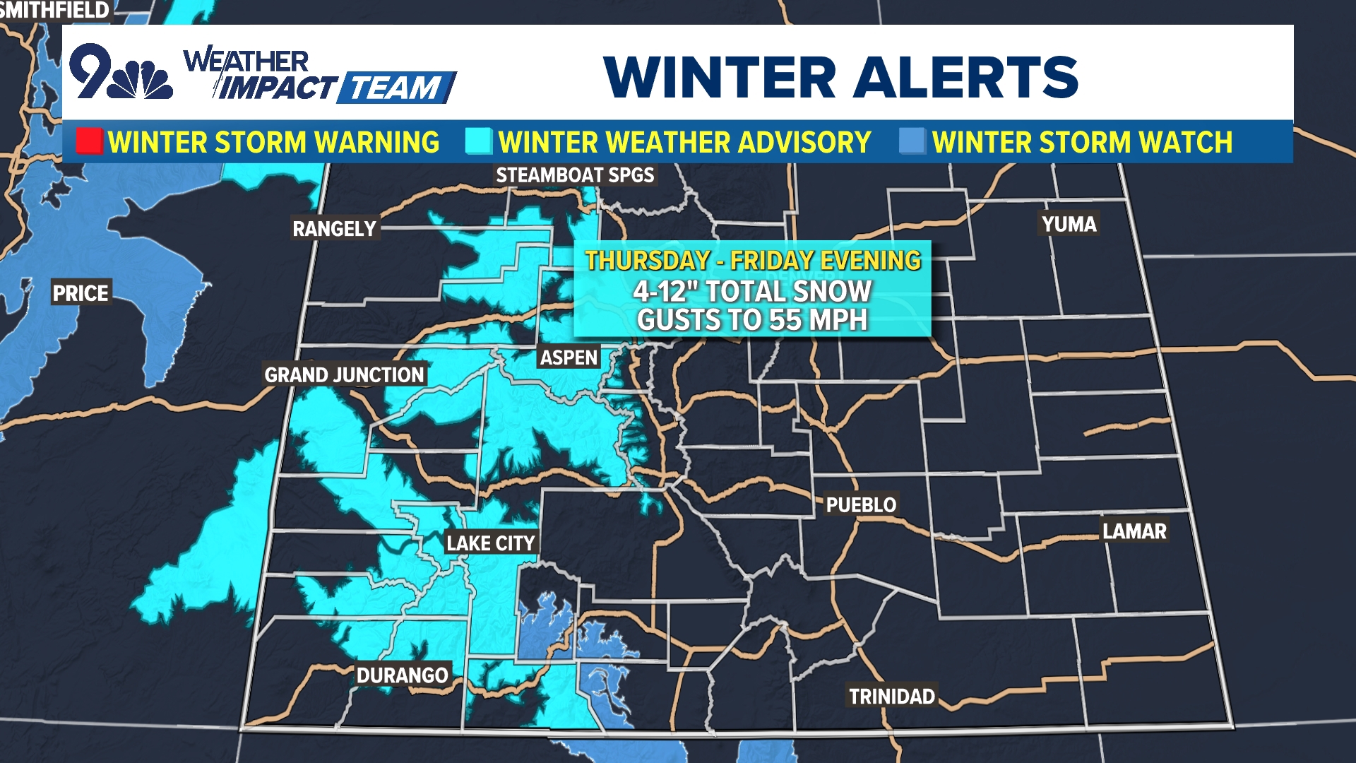 Denver forecast: Winter storm to bring high winds, snow to Colorado on ...