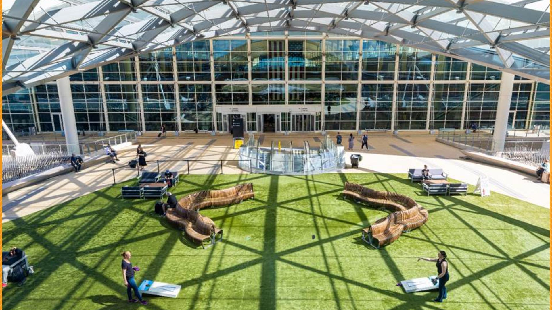 Denver airport opens Park on the Plaza for summer fun | 9news.com