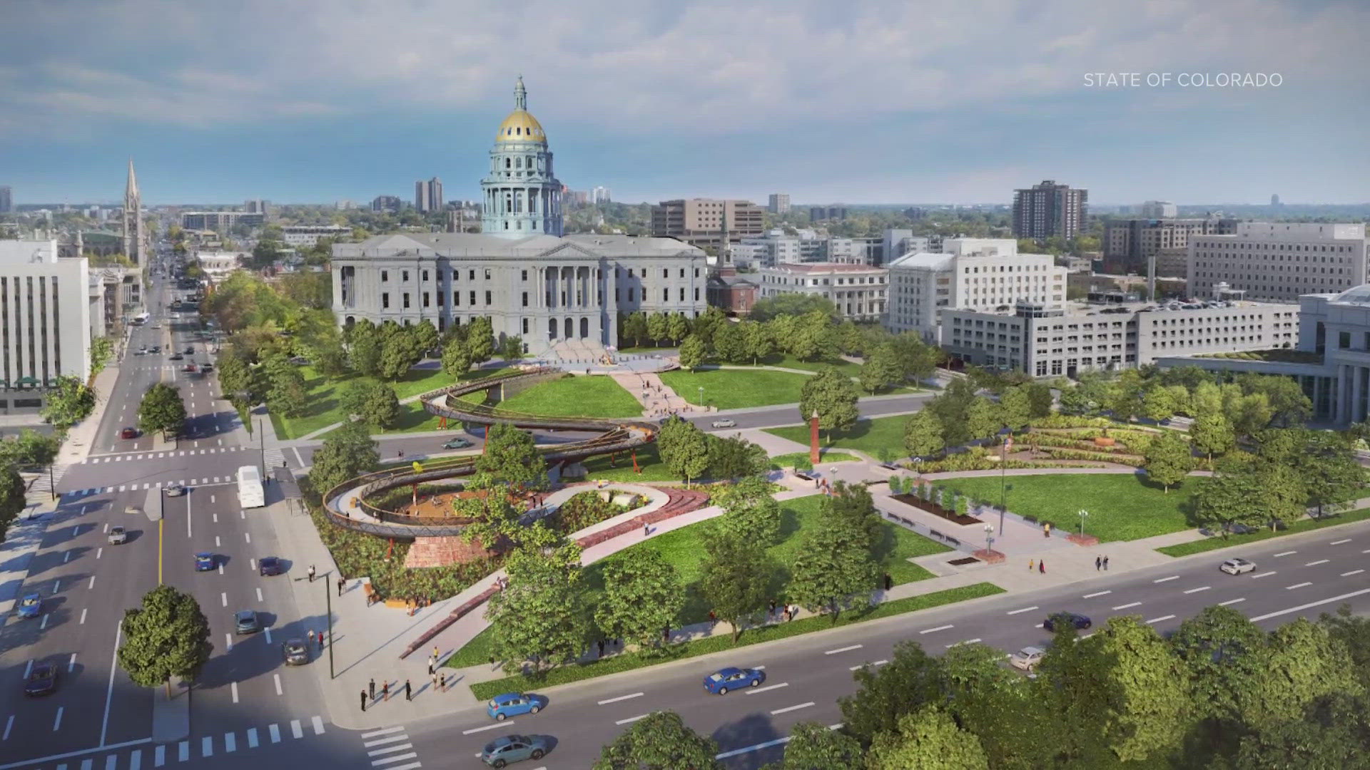 Polis' $20M Capitol bridge idea struggles to generate any support ...