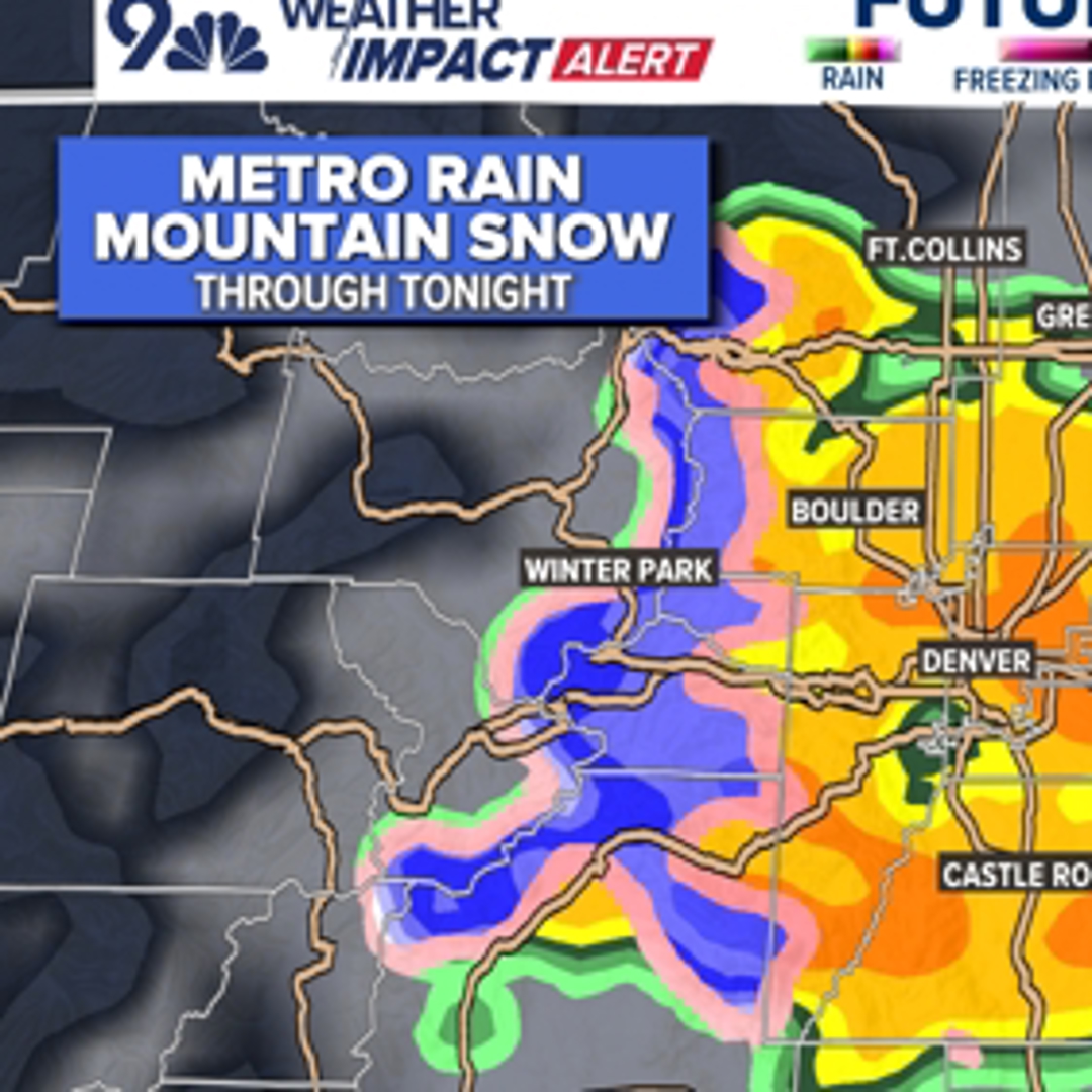 Cold front brings rain and snow to Colorado: Latest Denver forecast ...