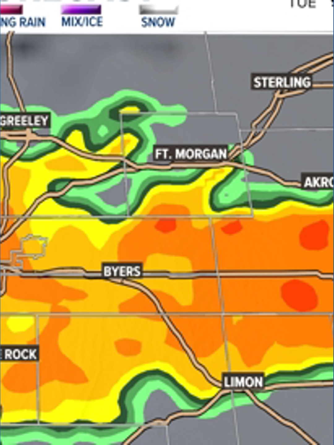Cold front brings rain and snow to Colorado: Latest Denver forecast ...