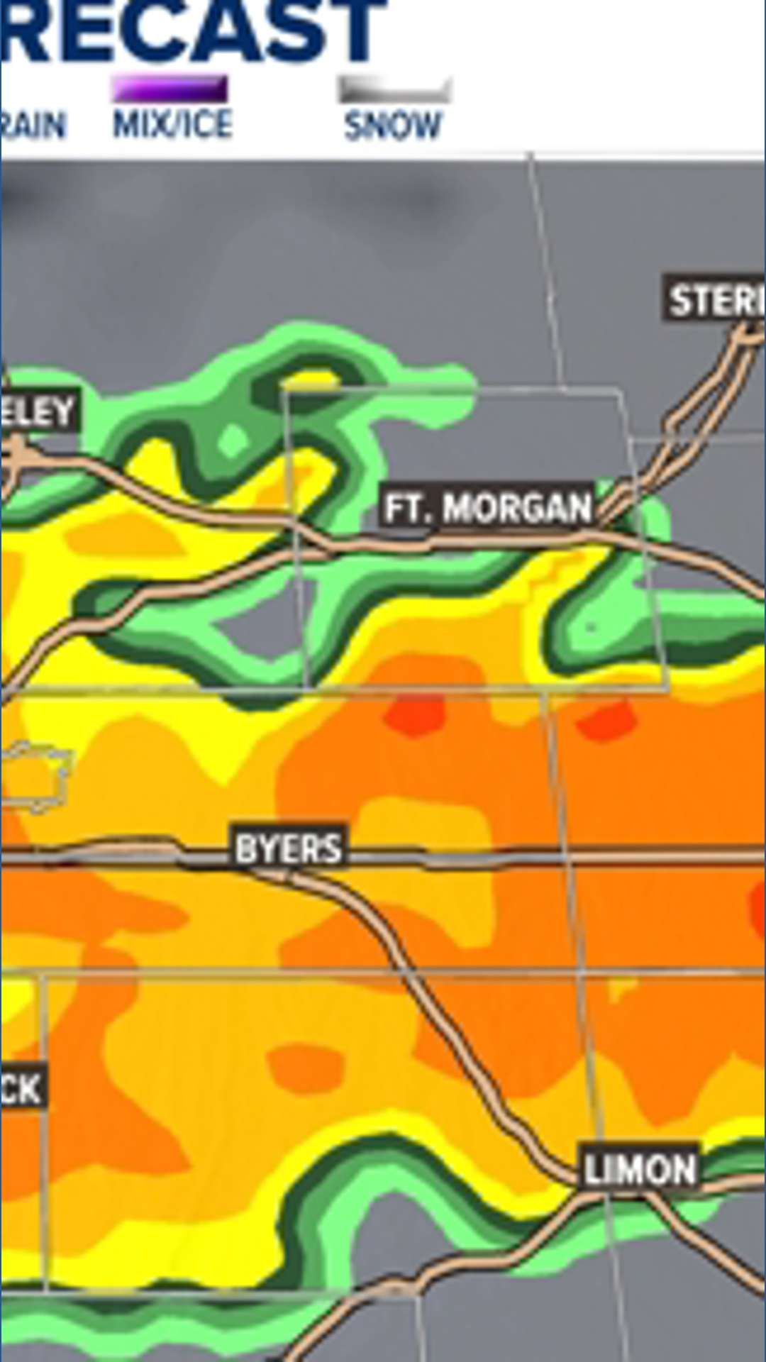 Cold front brings rain and snow to Colorado: Latest Denver forecast ...
