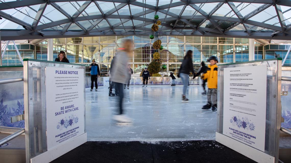 DIA ice rink is officially open for the season | 9news.com