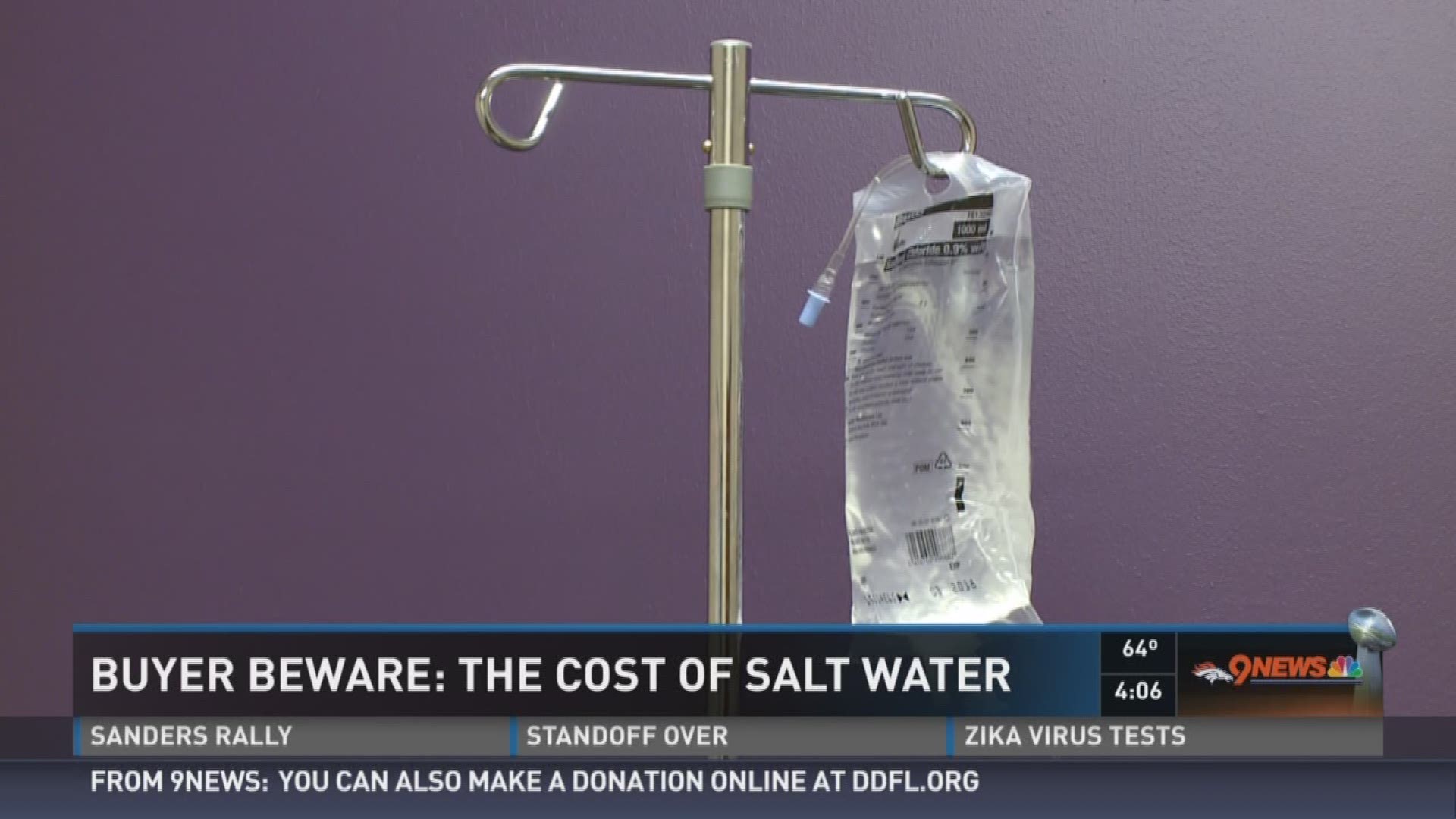 BuyER beware: $441 bag of salt water | 9news.com