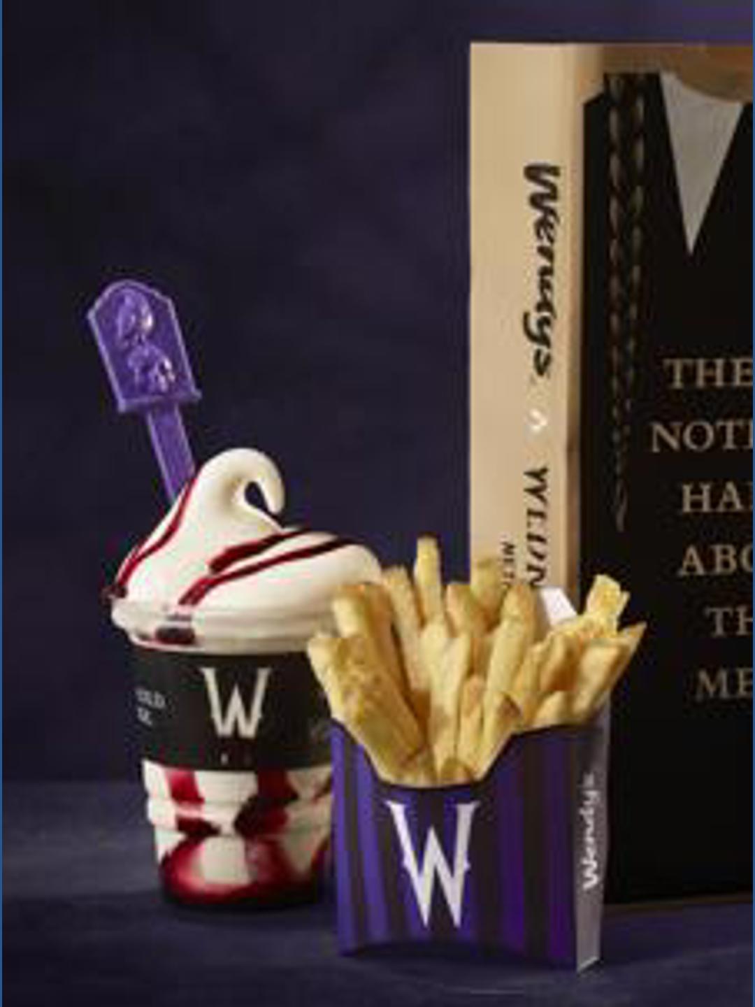 Wendy's unveils new Frosty flavor with Netflix's 'Wednesday' | 9news.com