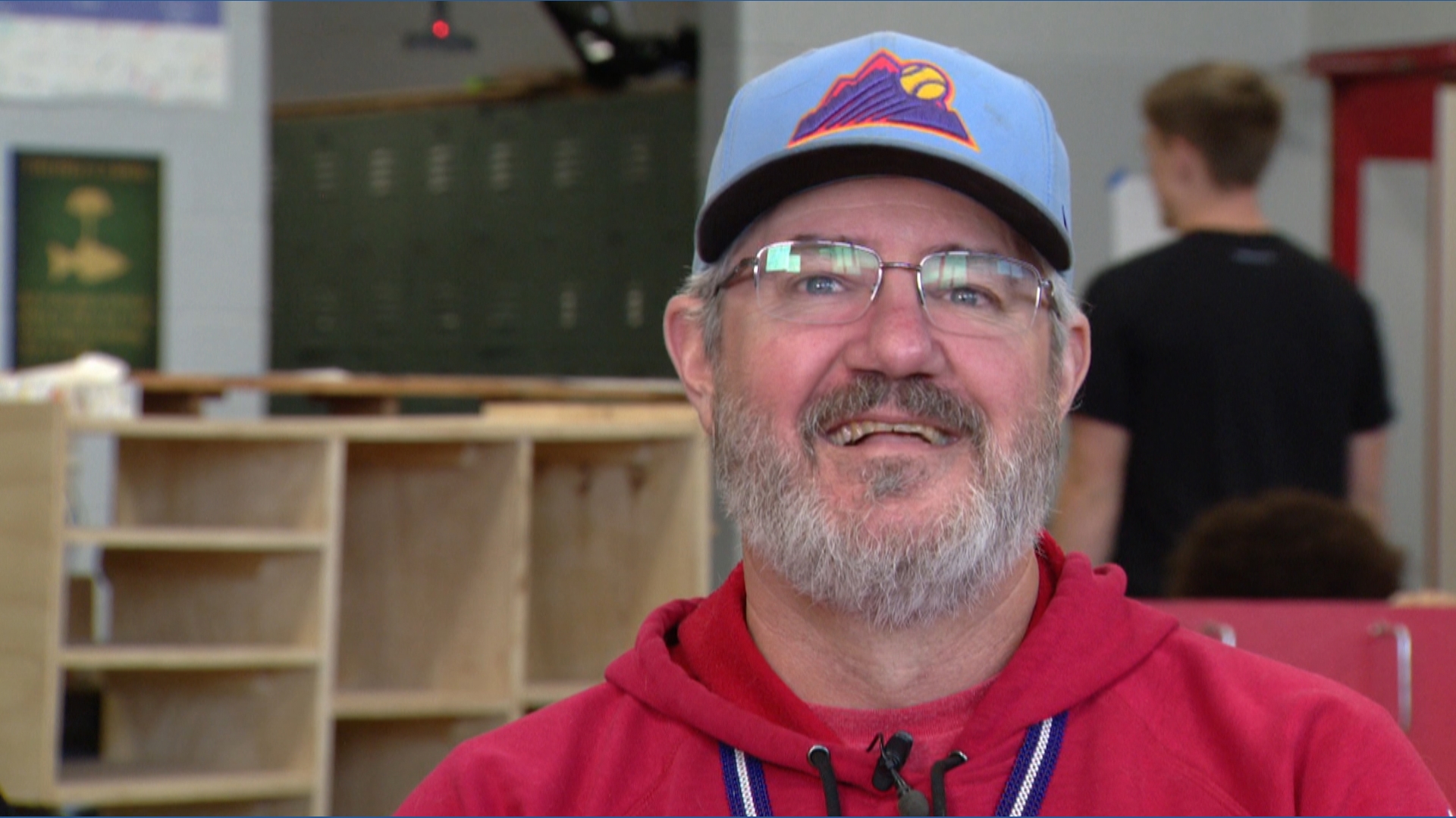Loveland High School students build outdoor furniture for youth shelter ...