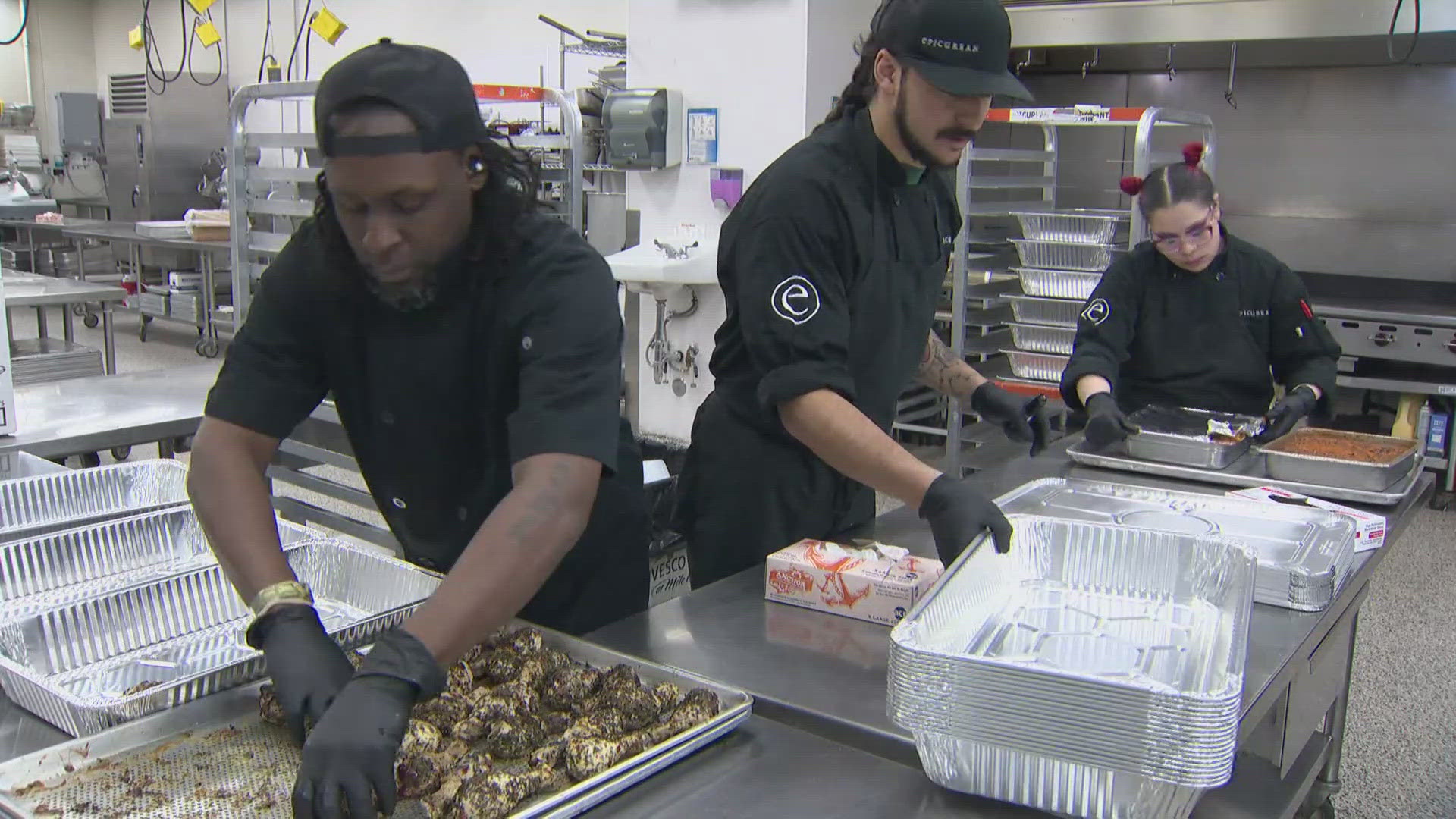 Empower Field kitchen fights food waste with donation program | 9news.com