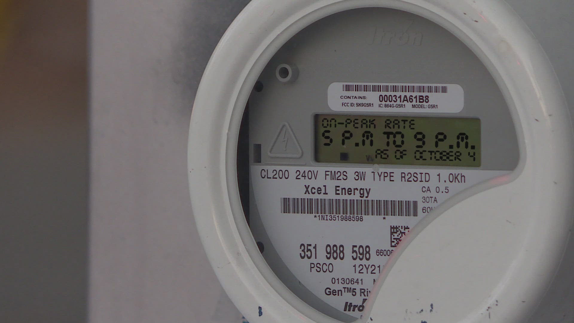 Xcel Energy shifts peak rates in October | 9news.com